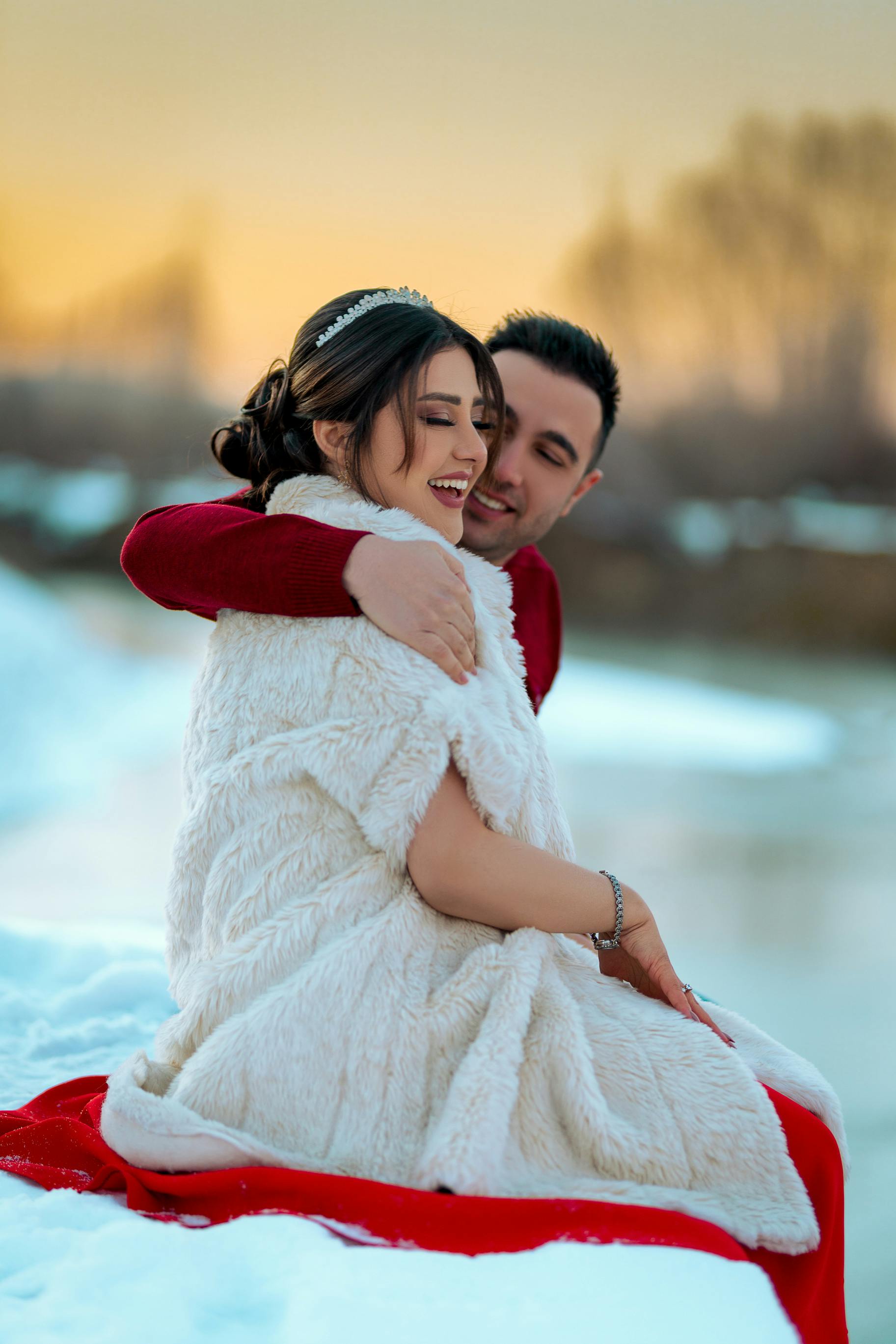 Portrait of a Romantic Couple · Free Stock Photo