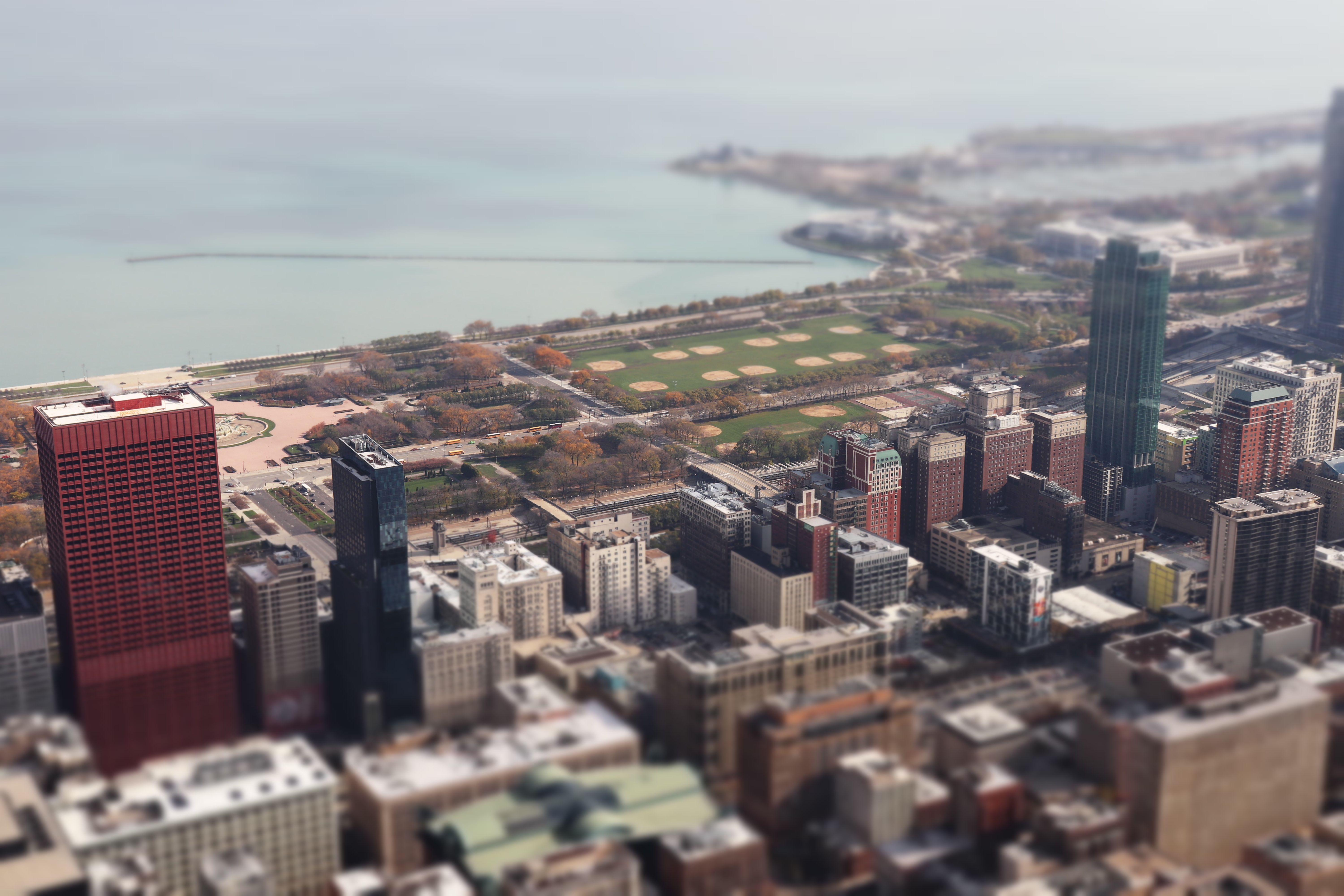 Aerial View of City Buildings · Free Stock Photo