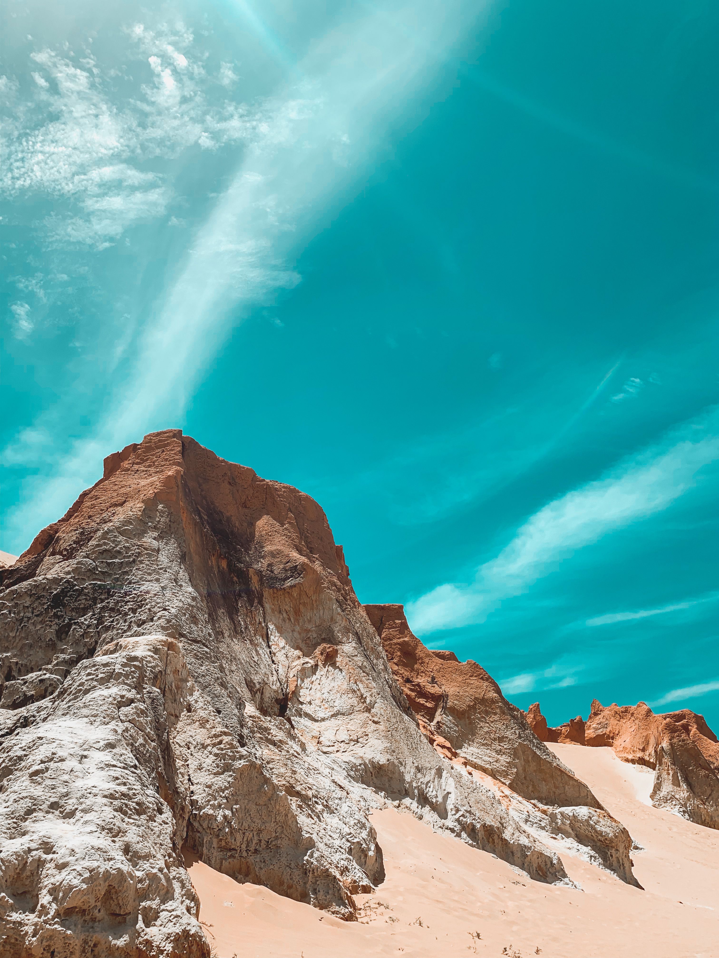 Rock Formation Under Blue Sky · Free Stock Photo
