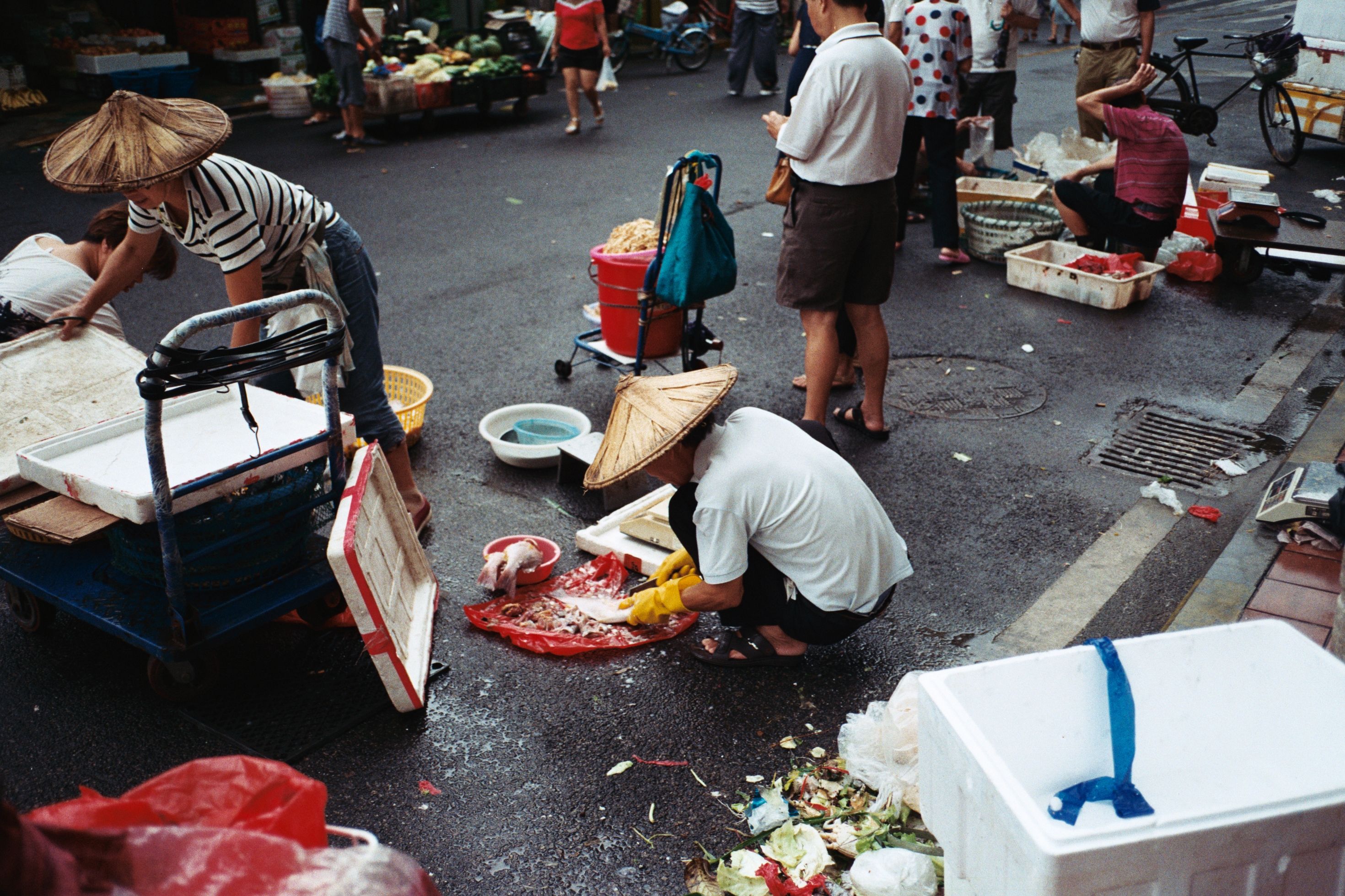 Vendors on the Street · Free Stock Photo