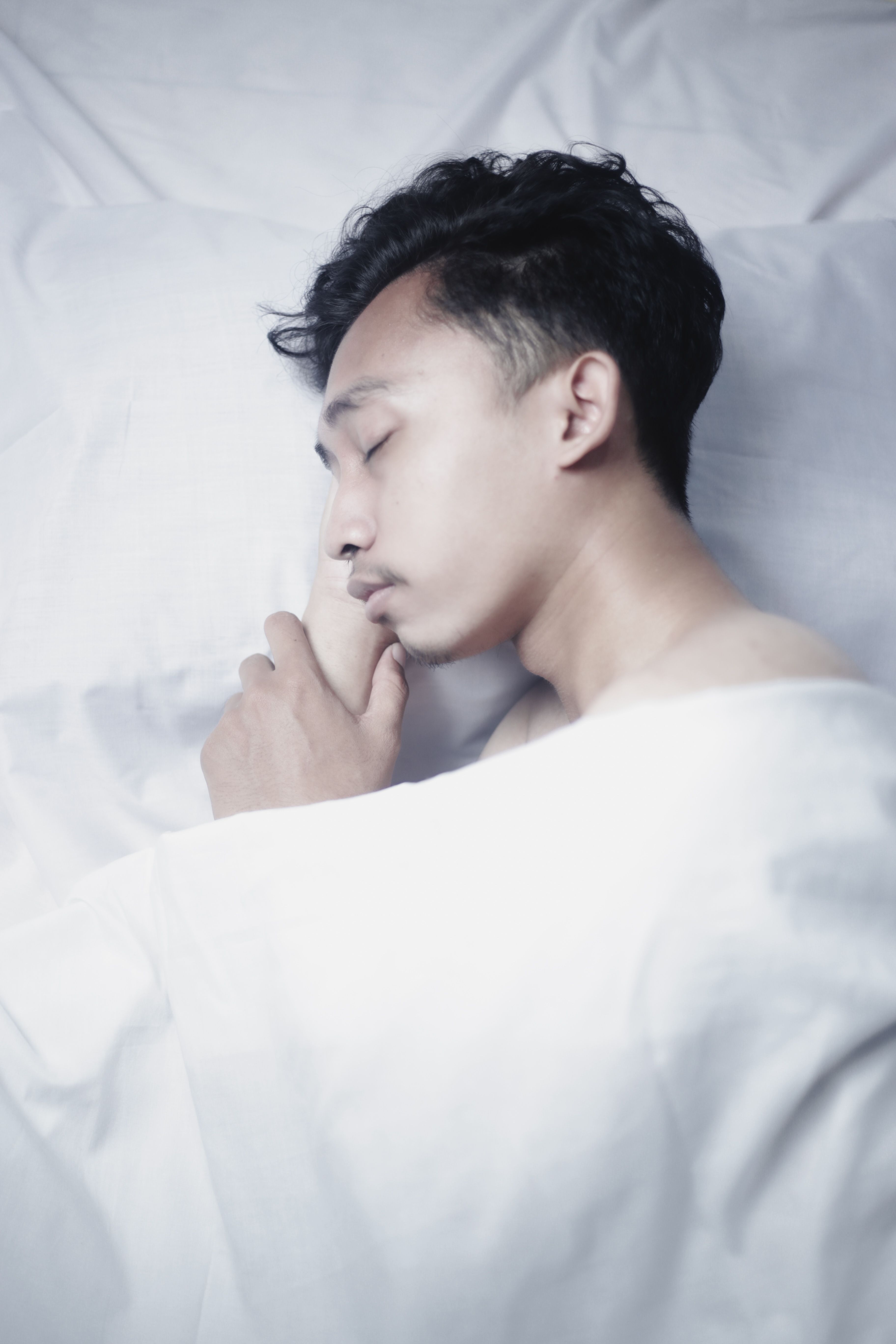 A Man Sleeping · Free Stock Photo