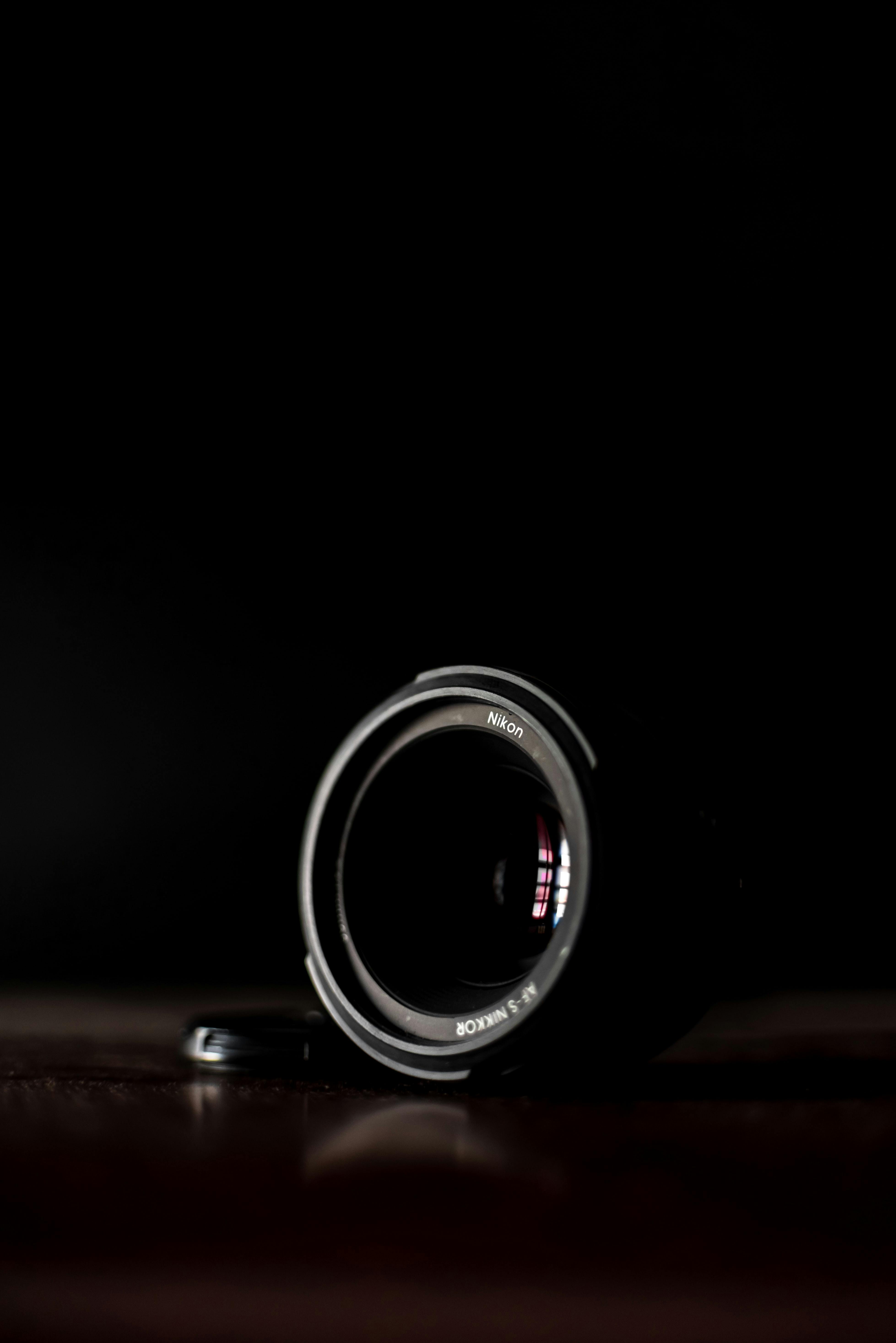 Close-Up Photo of Black Camera Lens · Free Stock Photo