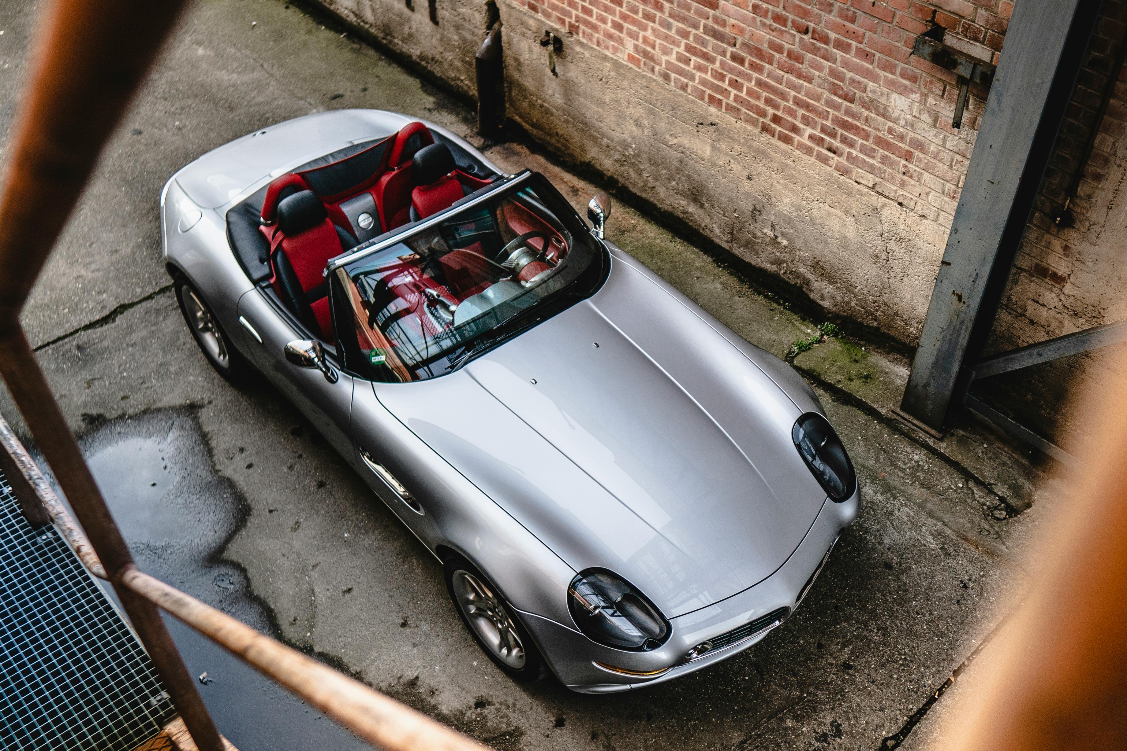 A Silver BMW Convertible Car · Free Stock Photo