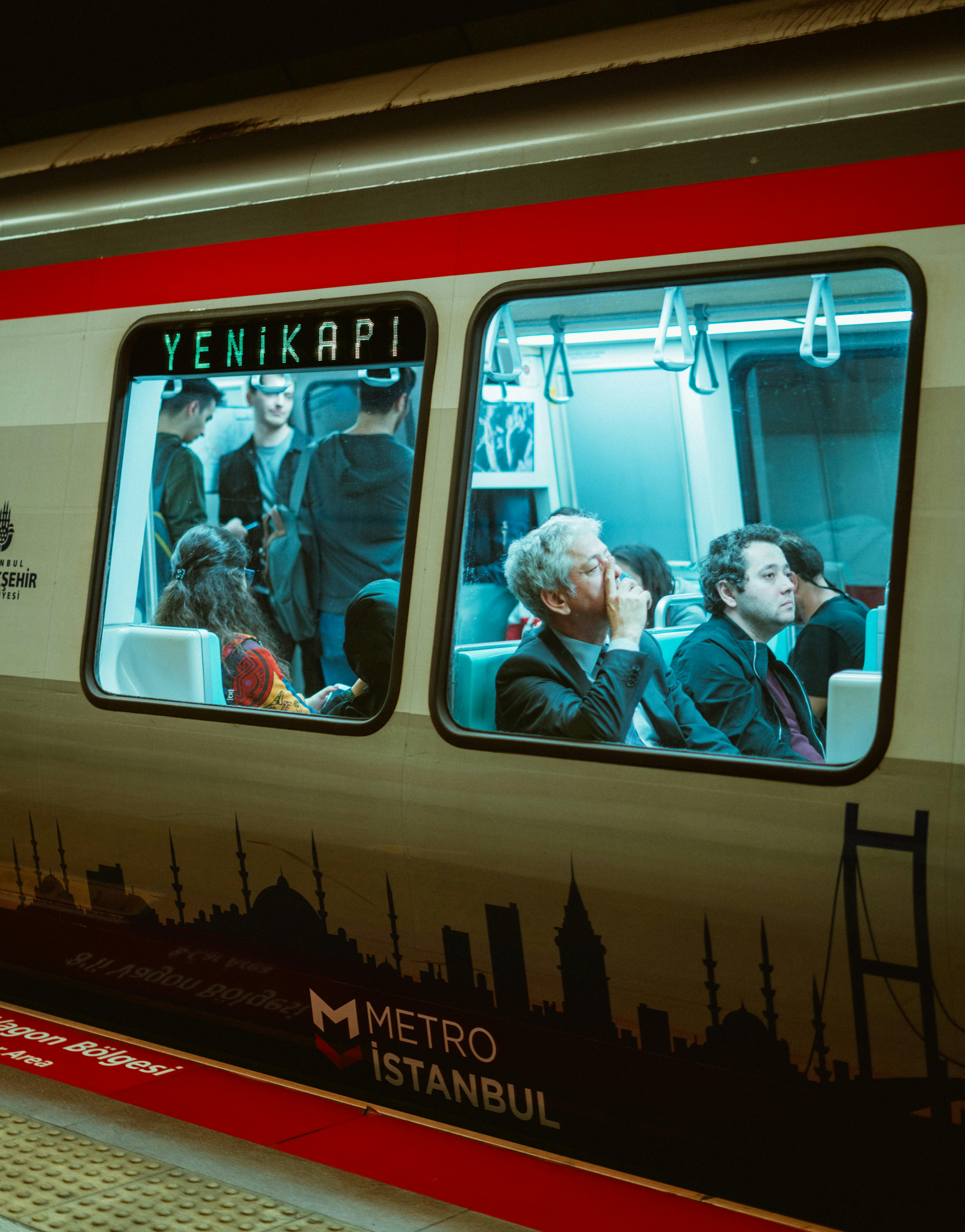 People Inside a Train · Free Stock Photo