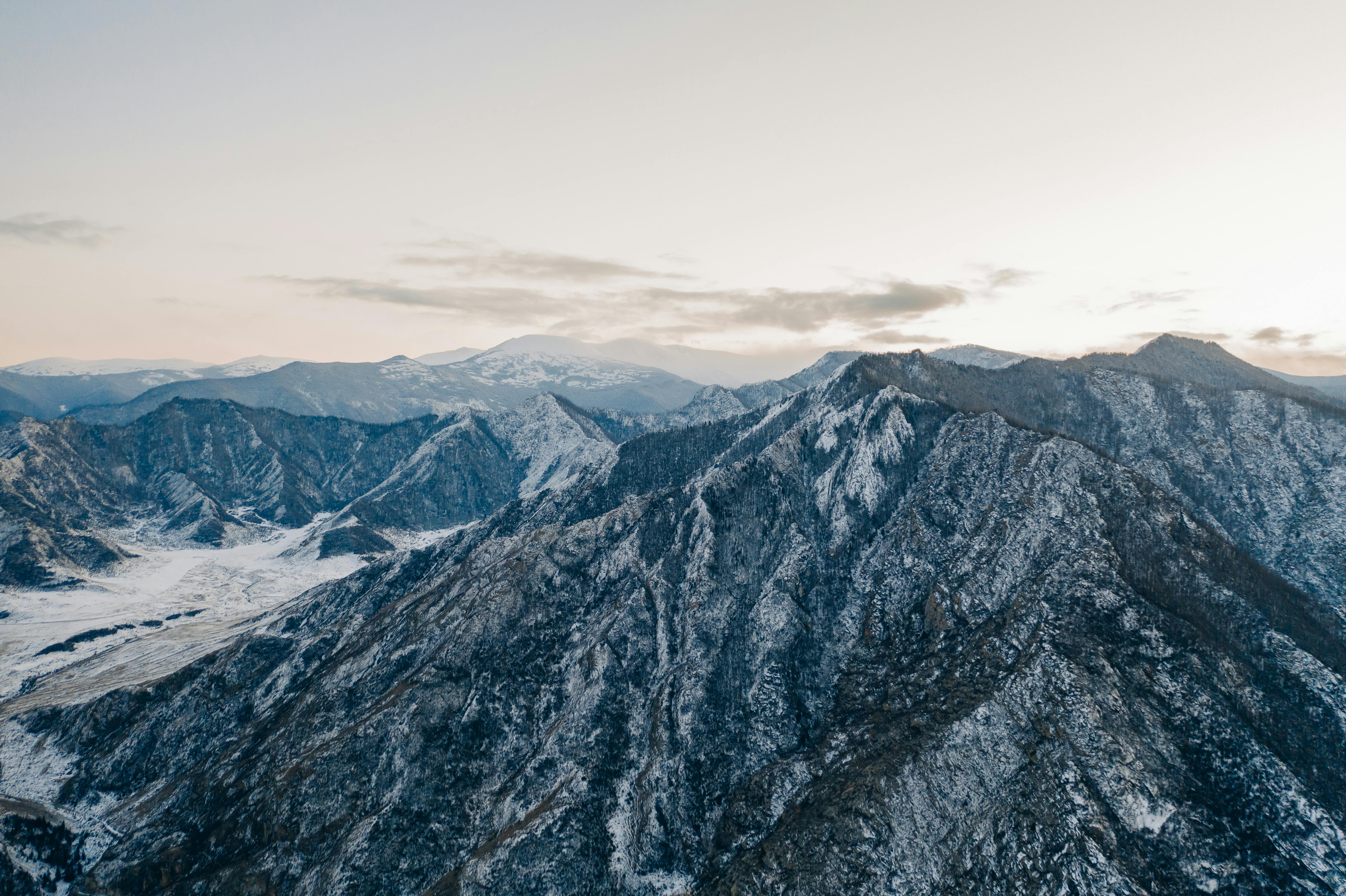 Aerial View of Mountains · Free Stock Photo