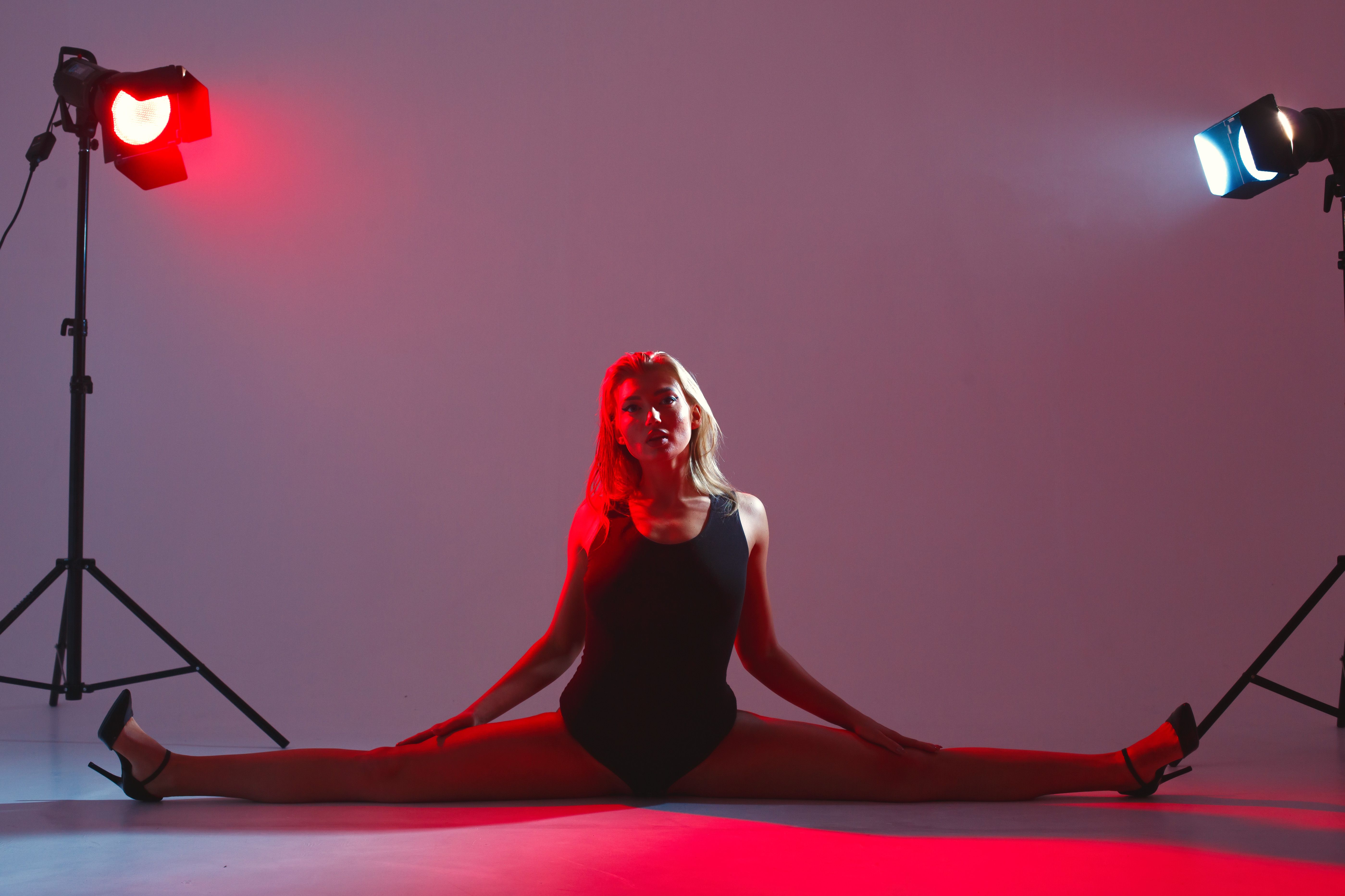 Photo of a Woman Doing a Split · Free Stock Photo