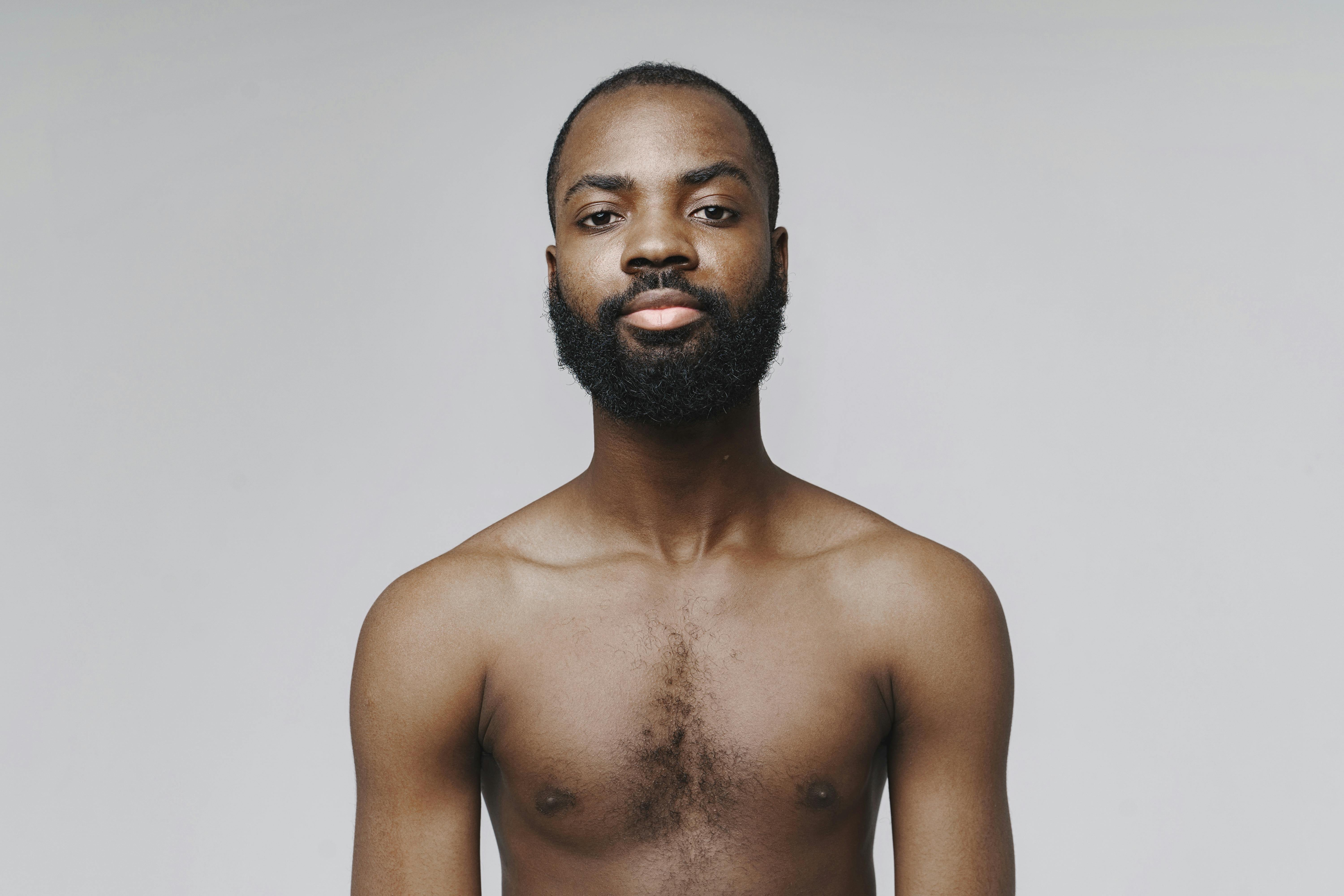 Man Smiling in Blue Background · Free Stock Photo