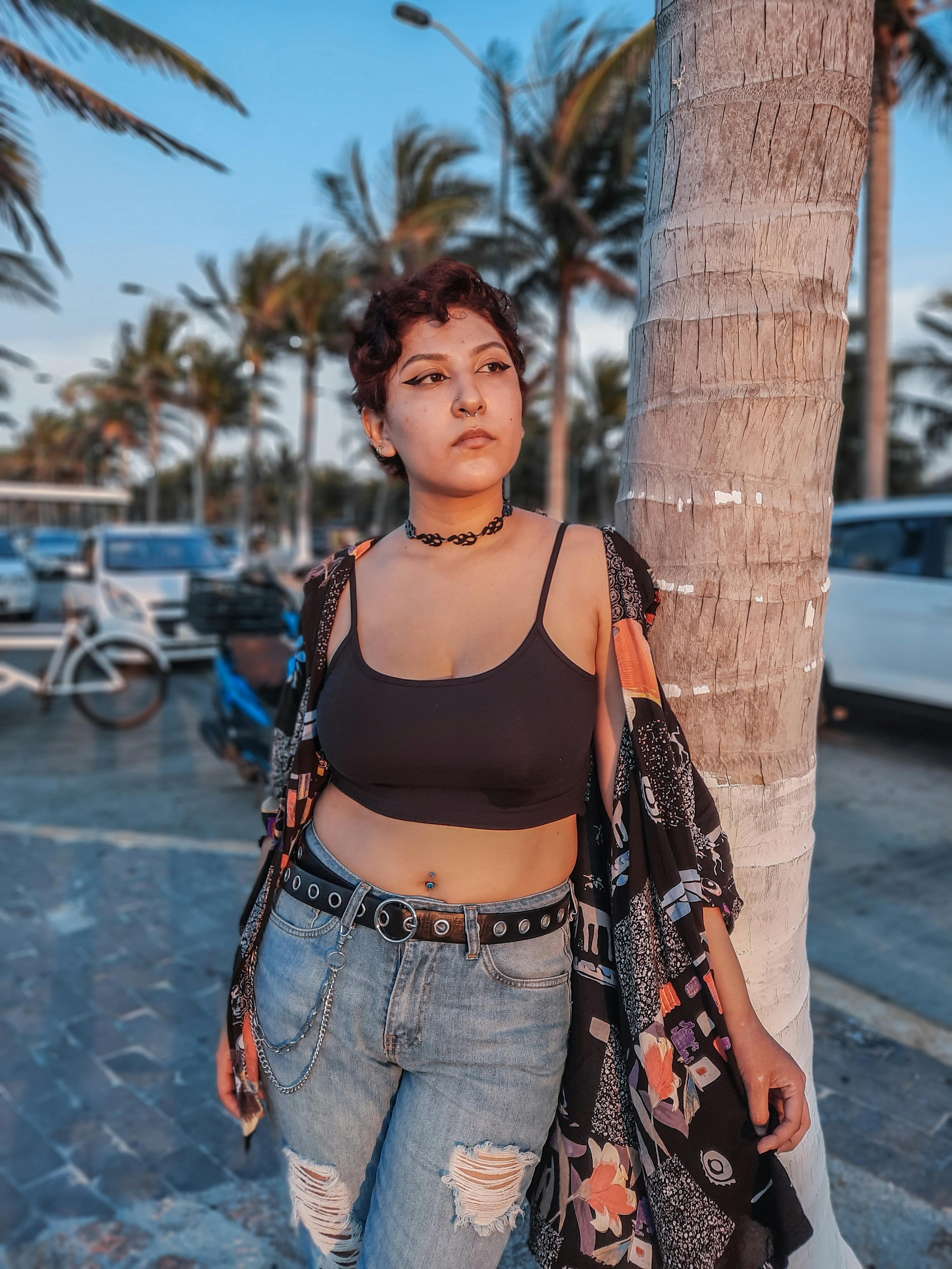 Short Haired Ginger Stray Dog Standing on a City Street · Free Stock Photo