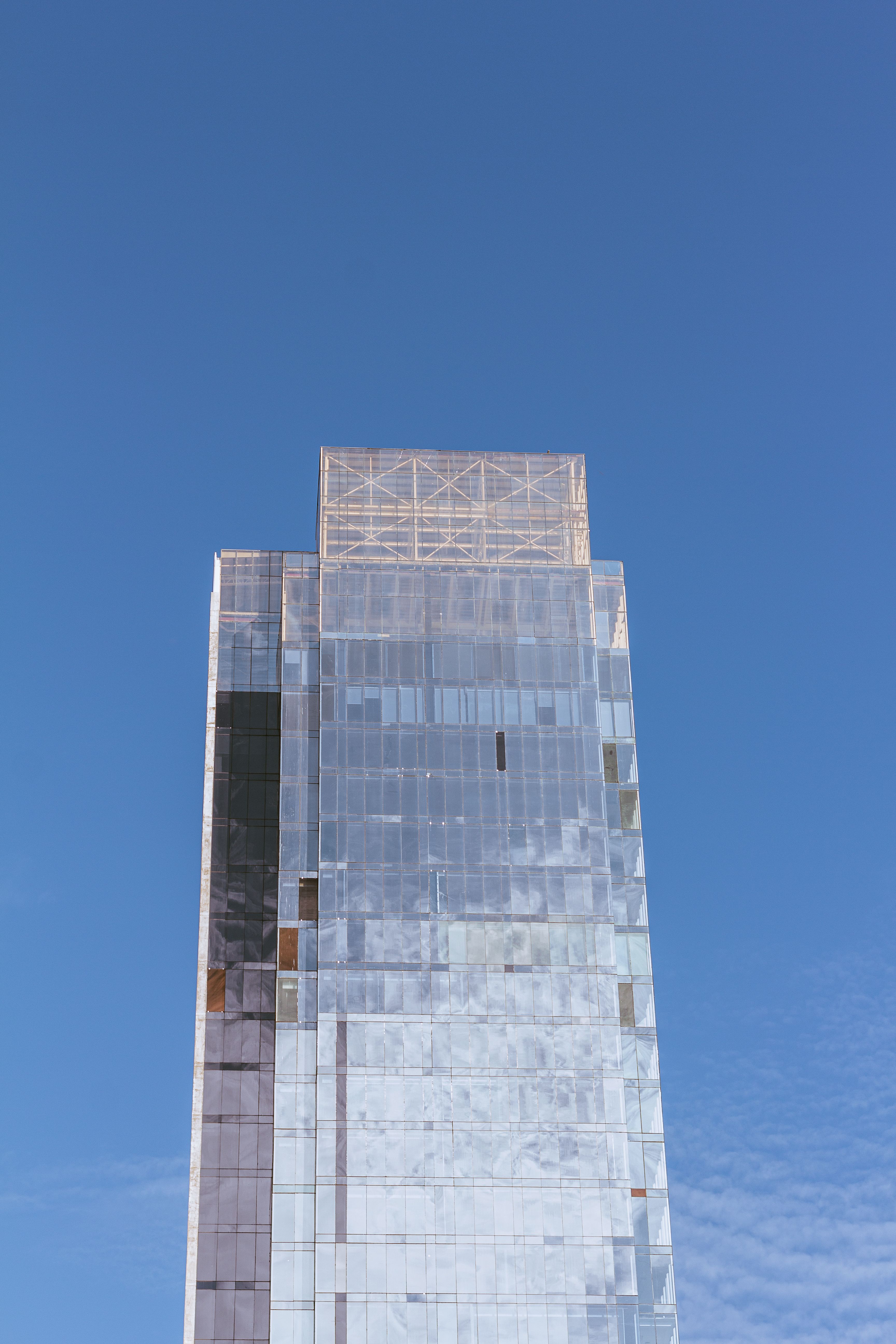 Skyscraper with Glass Panel Windows · Free Stock Photo
