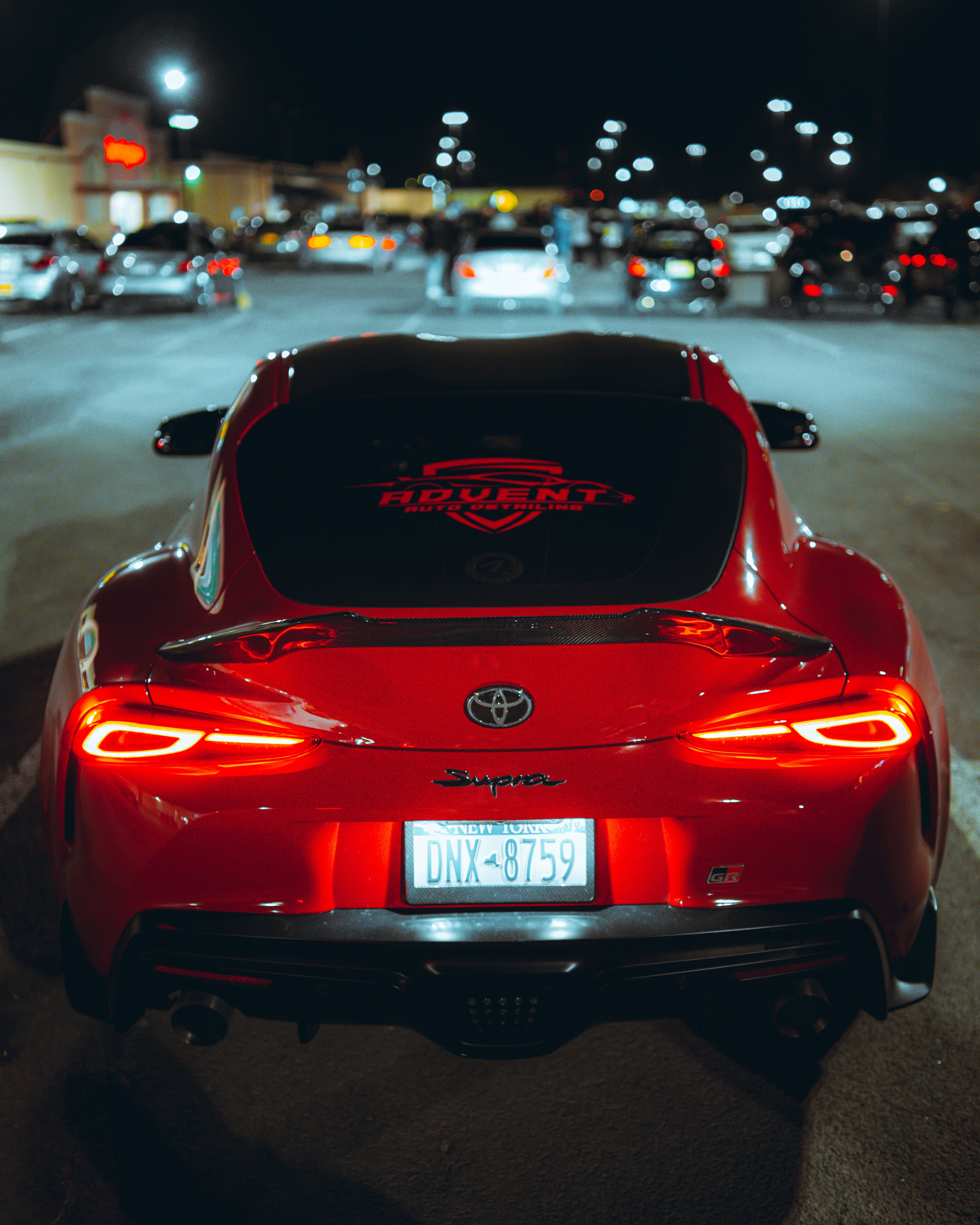 Back of Toyota · Free Stock Photo