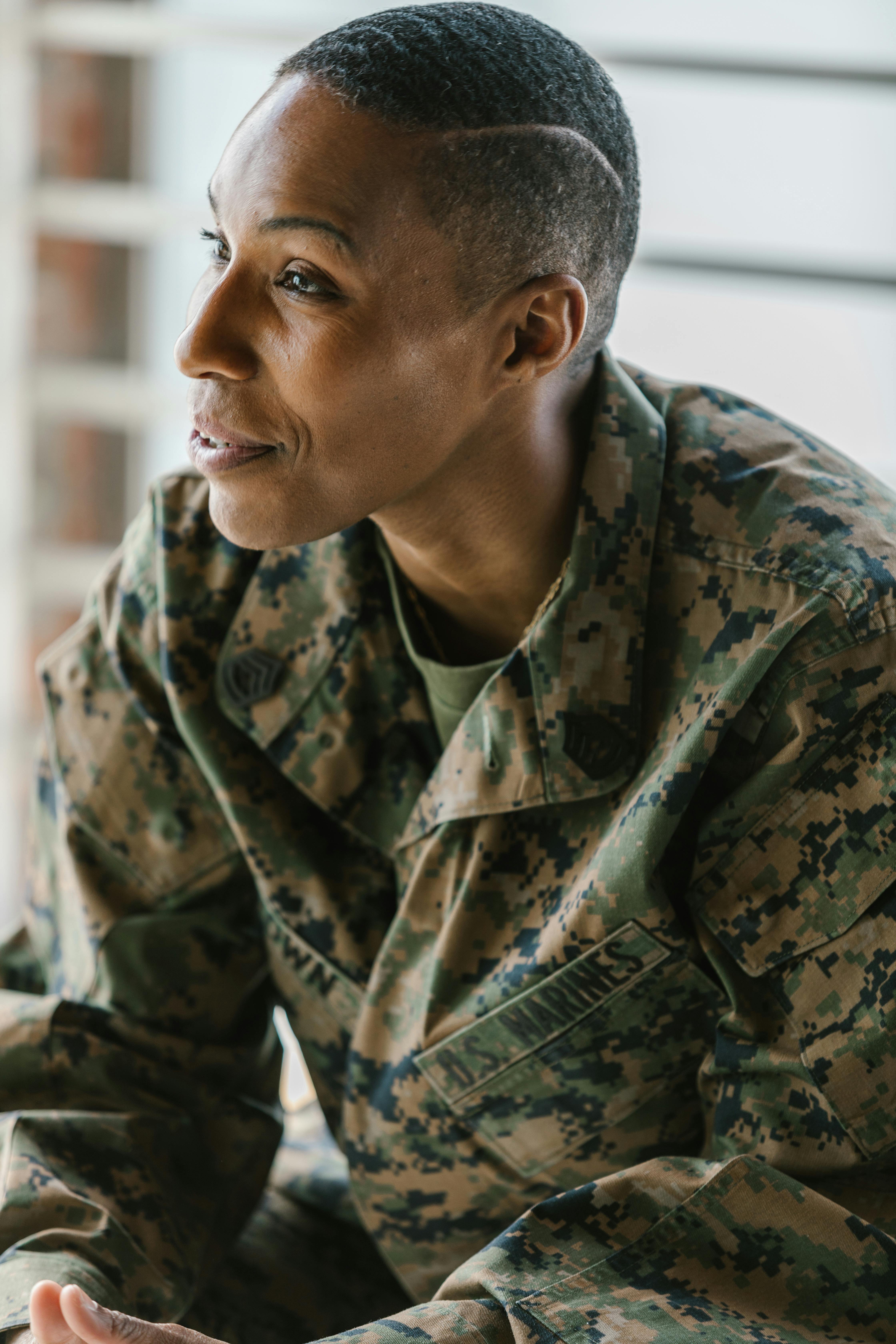 Side View Photo of Soldier · Free Stock Photo