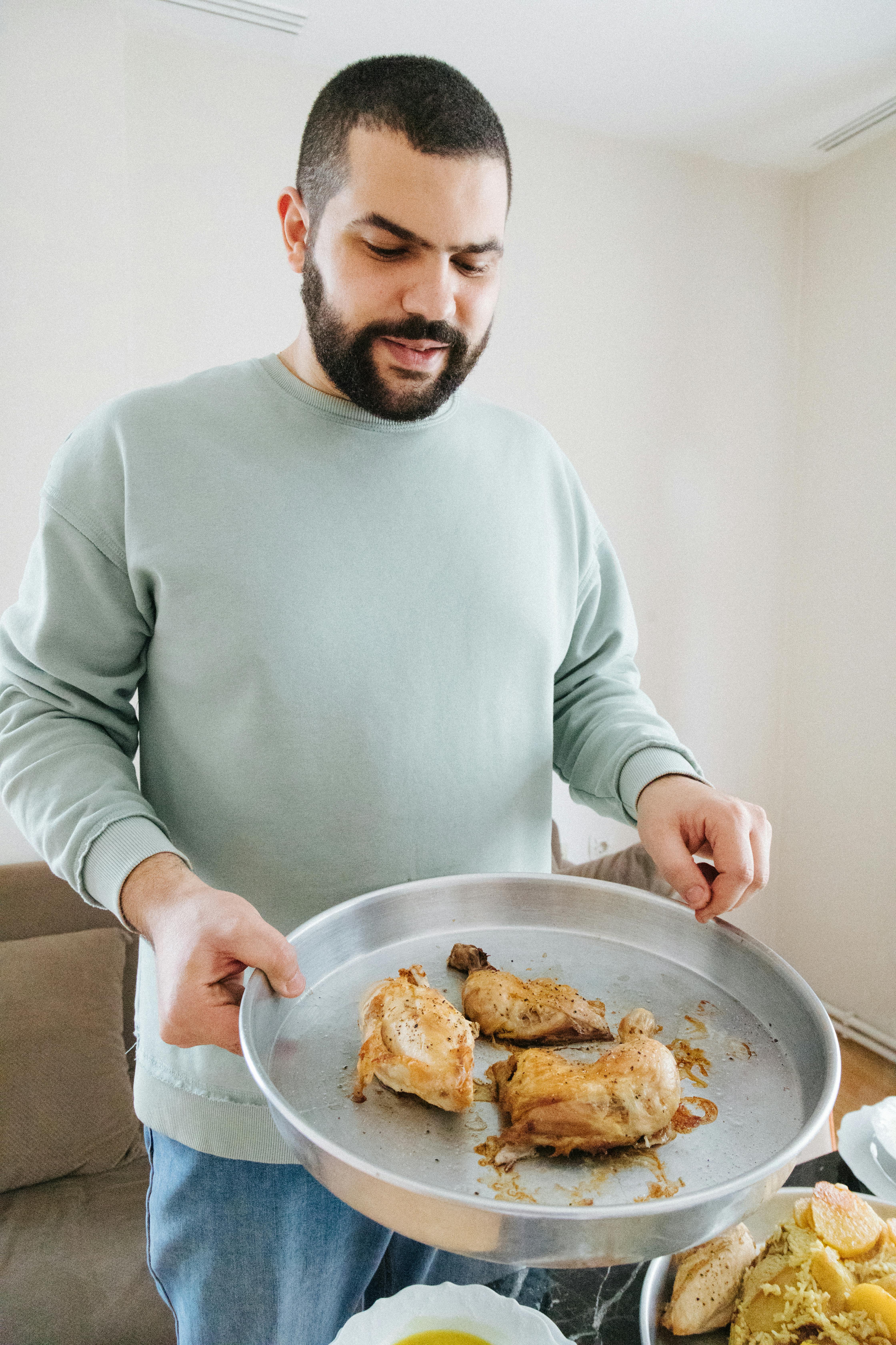 Person With Chicken Photos, Download The BEST Free Person With Chicken ...