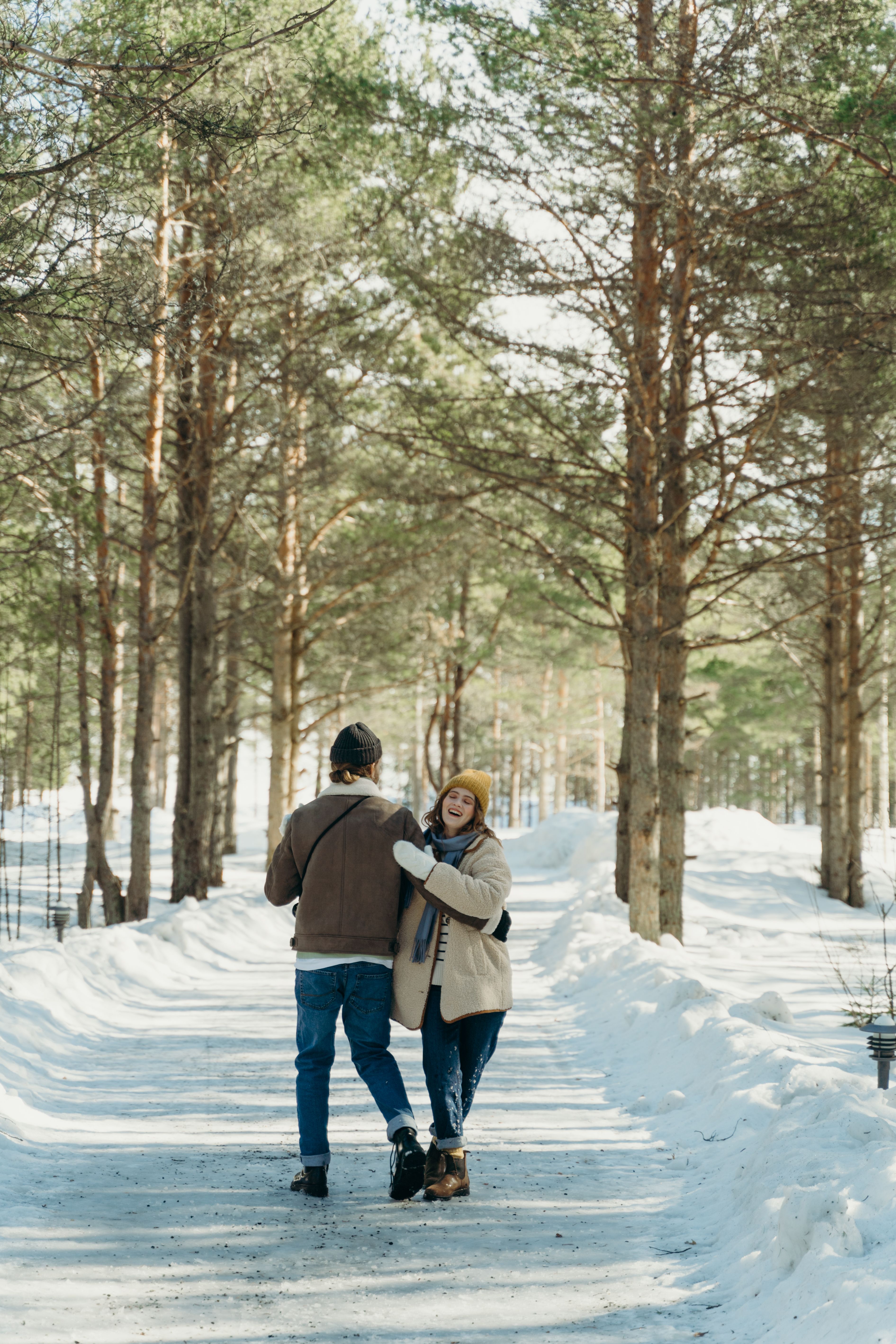 Couple Holding Hands While Doing Ice Skating · Free Stock Photo