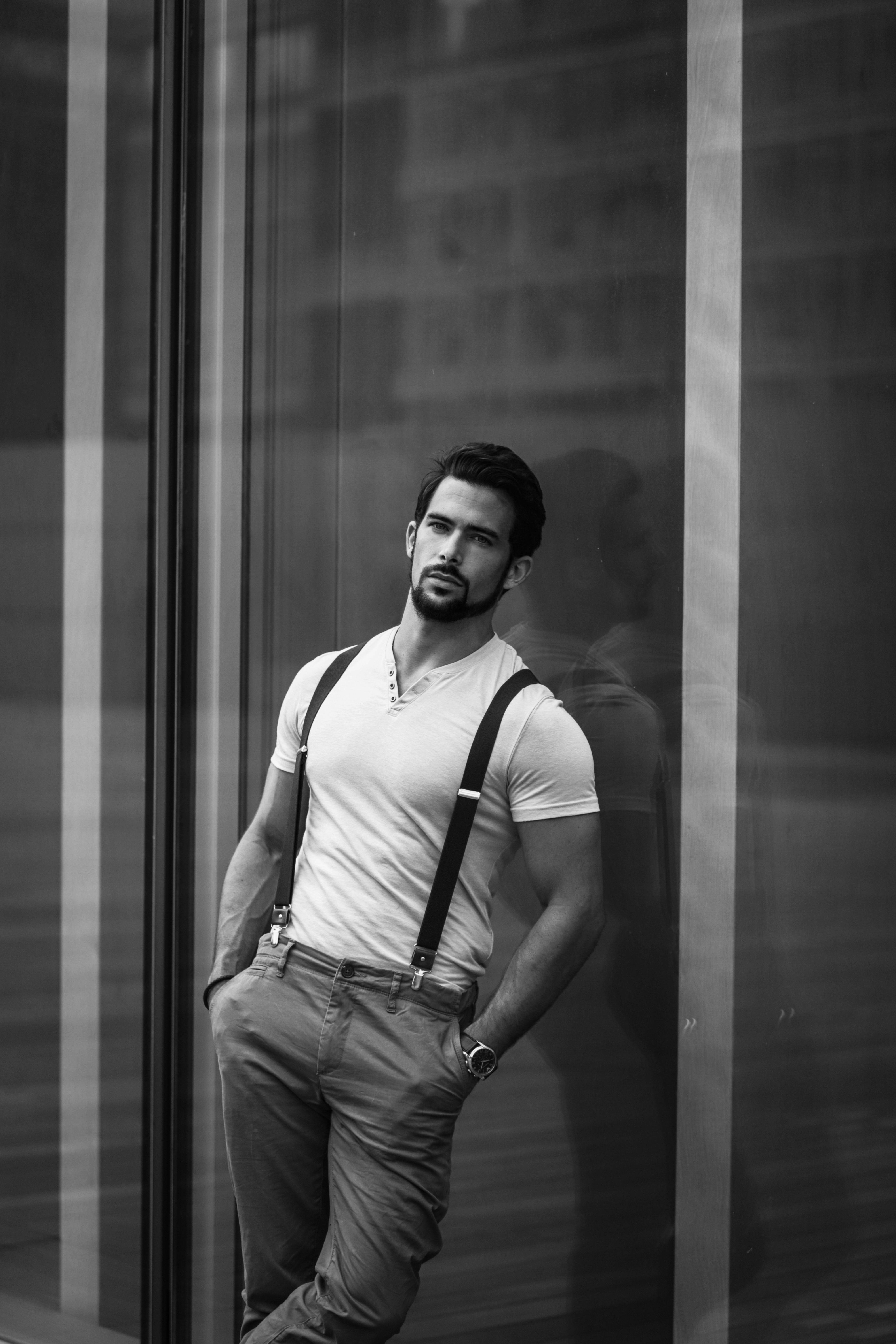 Photo of a Man Looking Down · Free Stock Photo