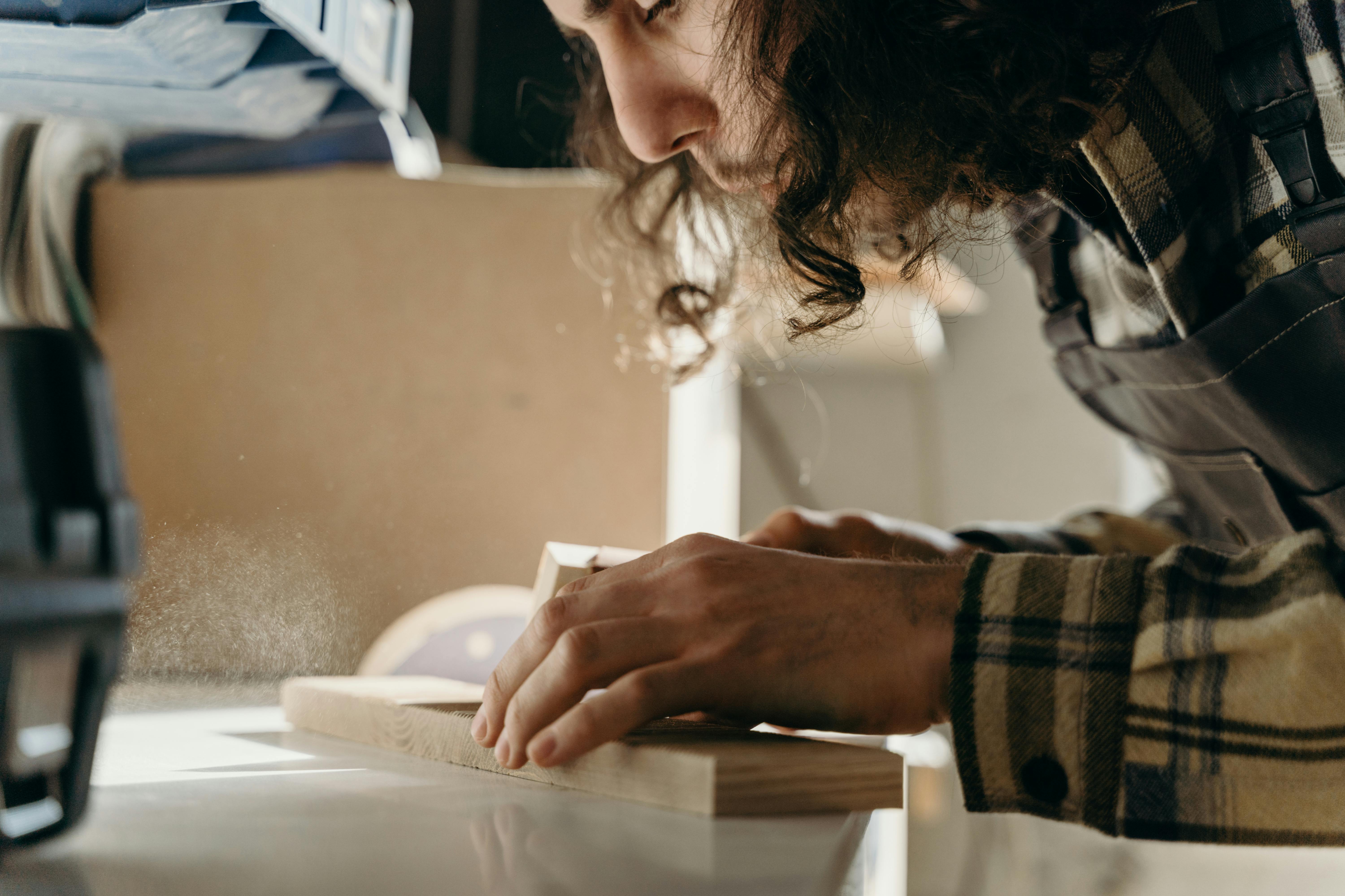 Man Standing in Front of Table · Free Stock Photo