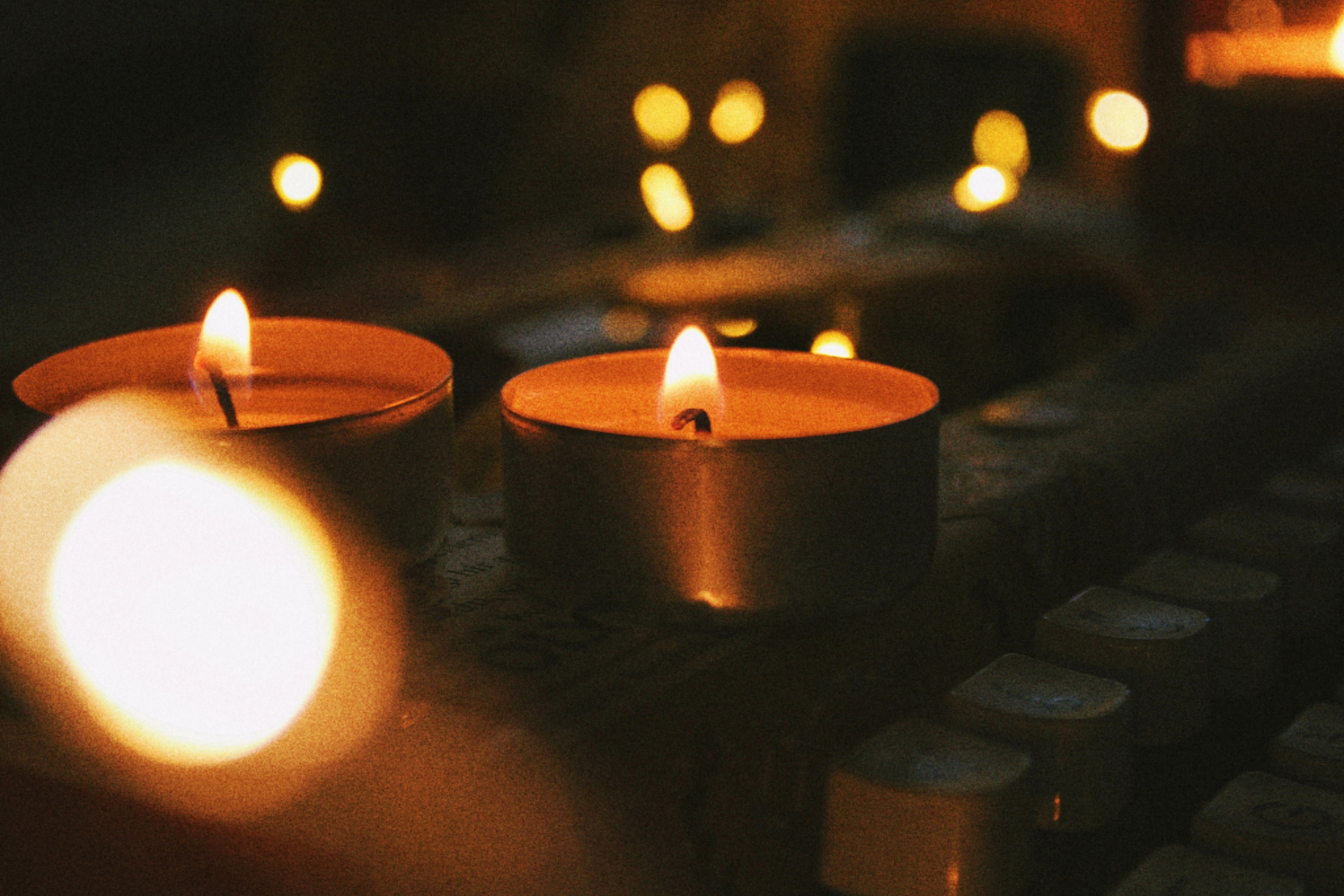 Close Up of Human Hands Holding Candle · Free Stock Photo