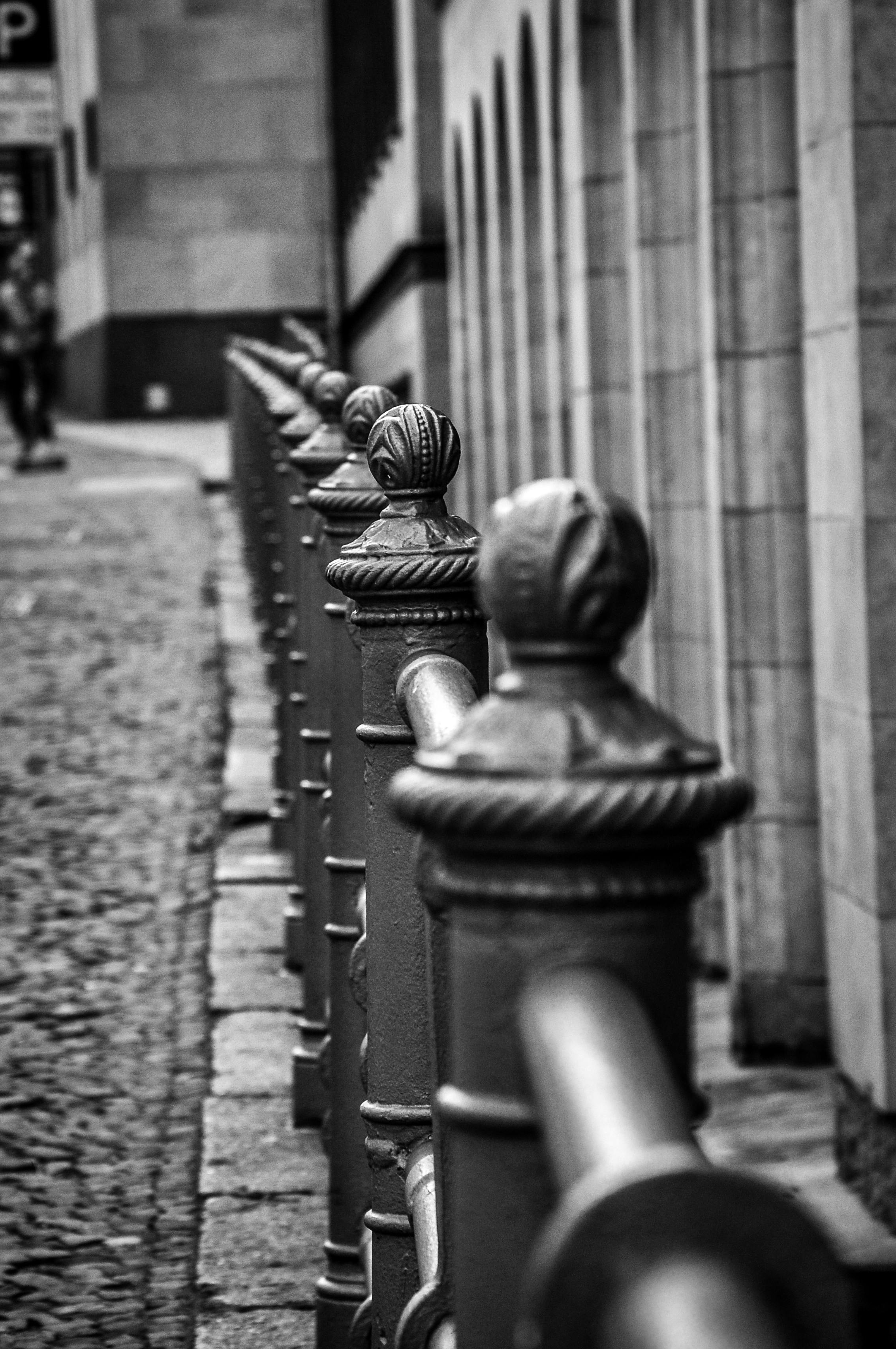 Bear Statues by a Railing · Free Stock Photo