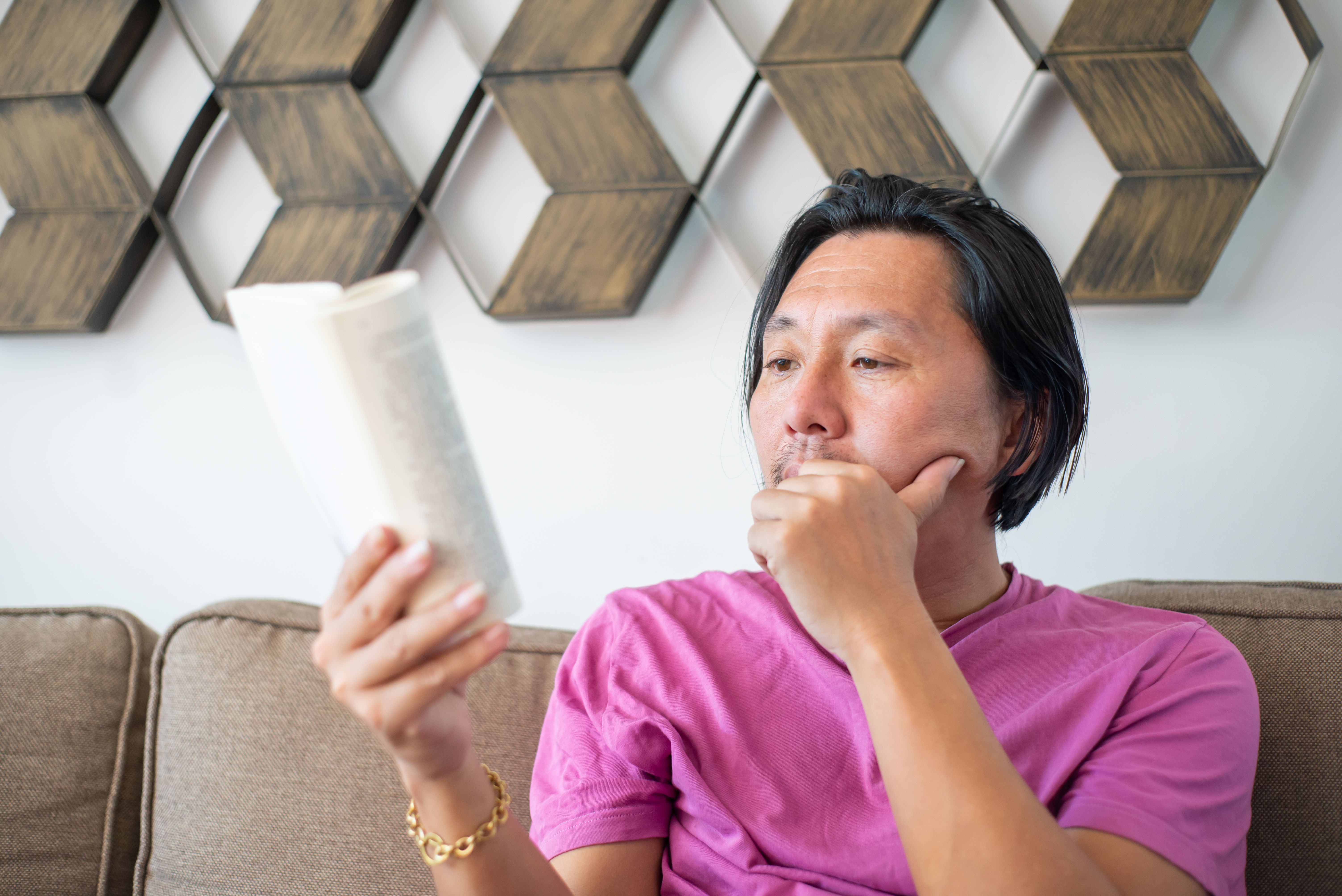 Person Reading A Book Free Stock Photo