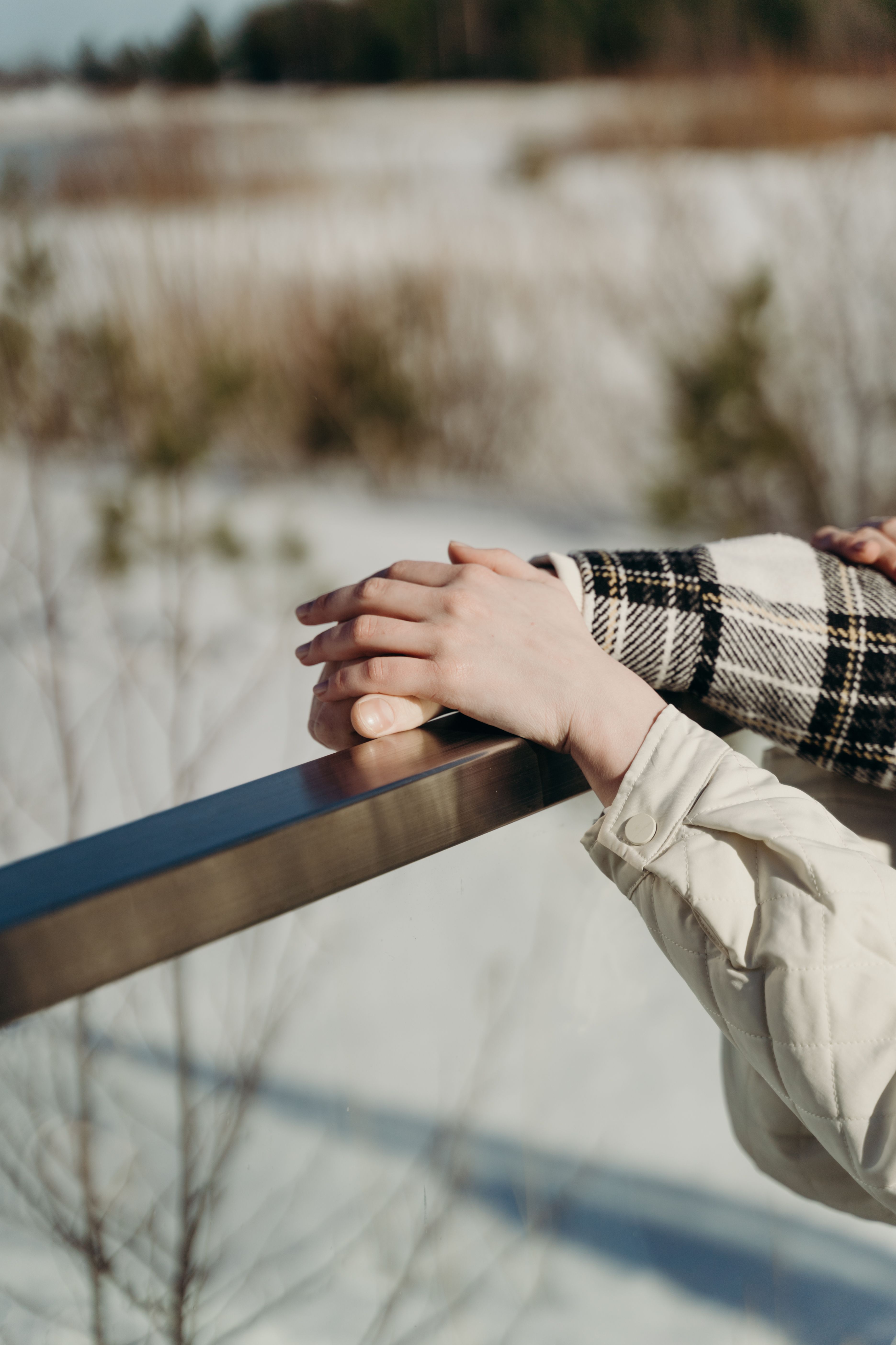 White Metal Railing · Free Stock Photo