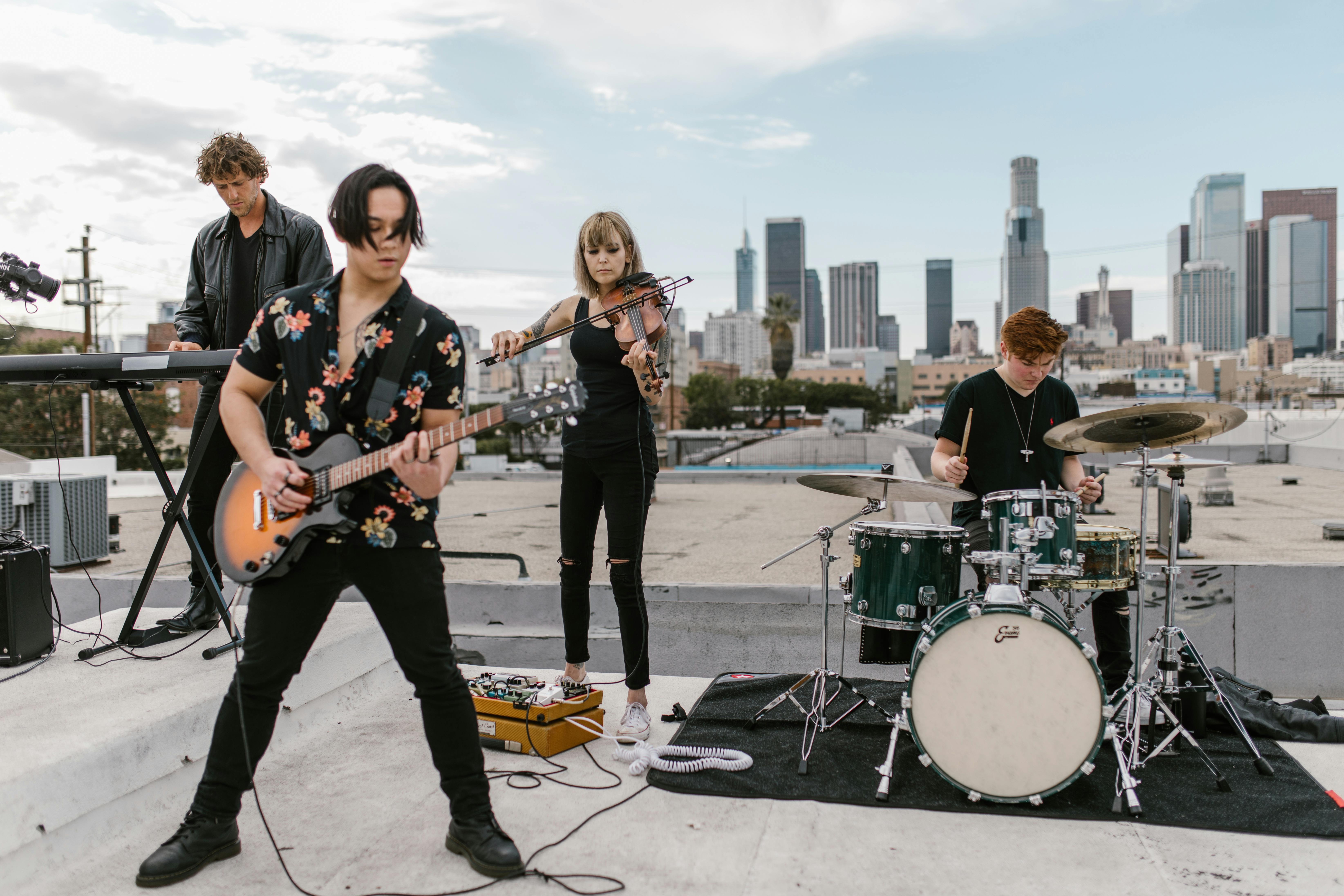 Brass Wind Instruments of a Band · Free Stock Photo