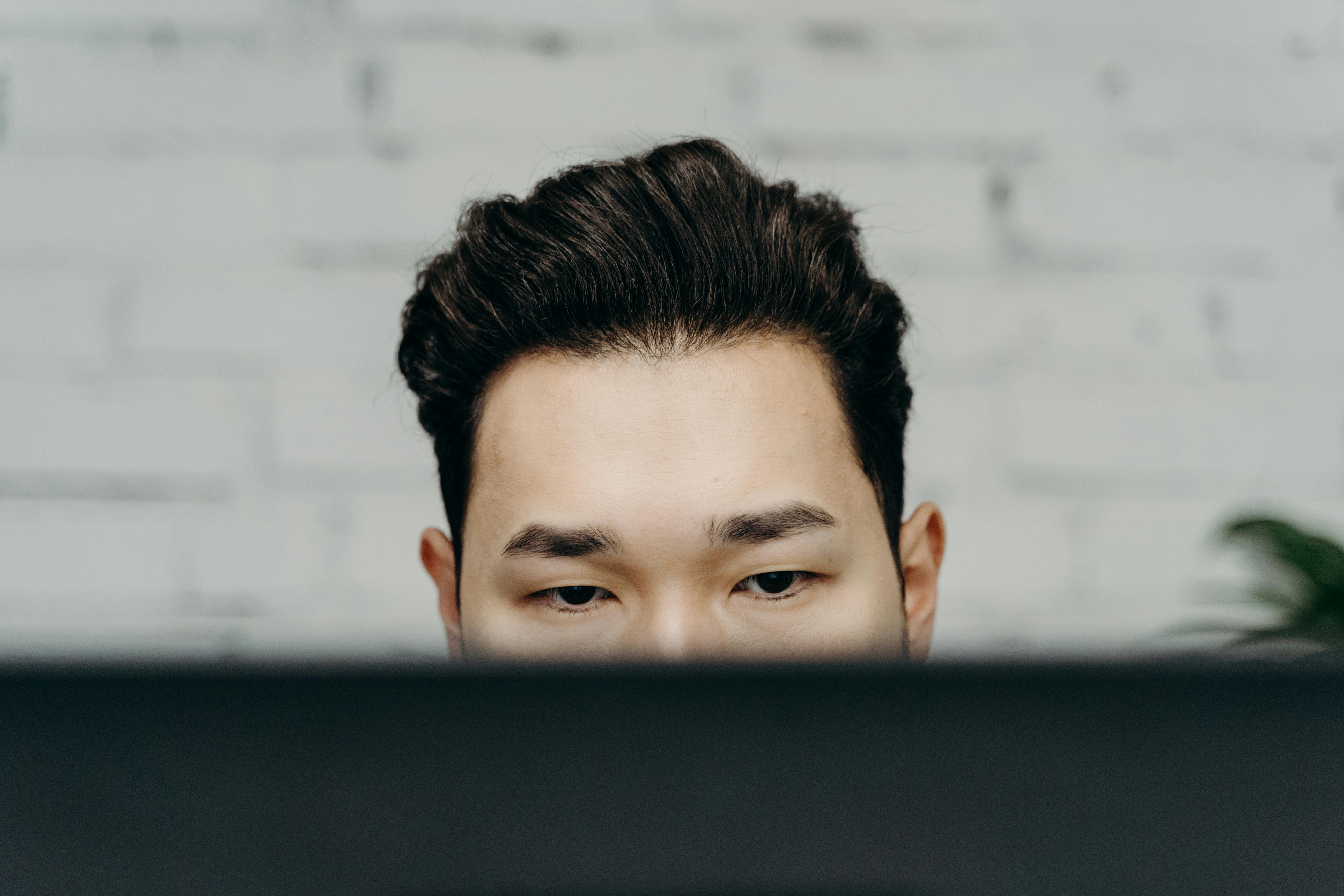 Photograph of the Half of the Face of a Man · Free Stock Photo