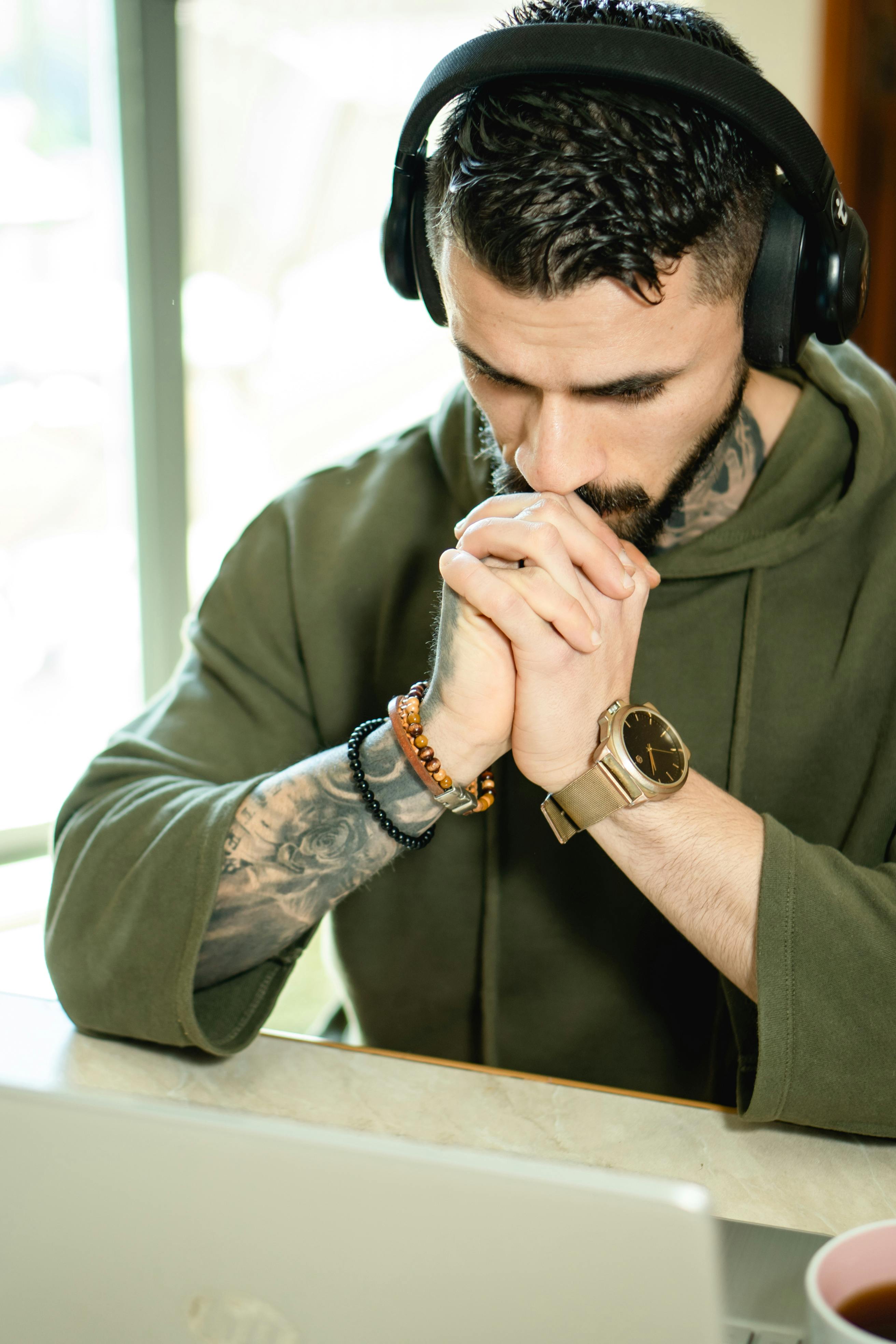 Man Having Deep Thoughts · Free Stock Photo