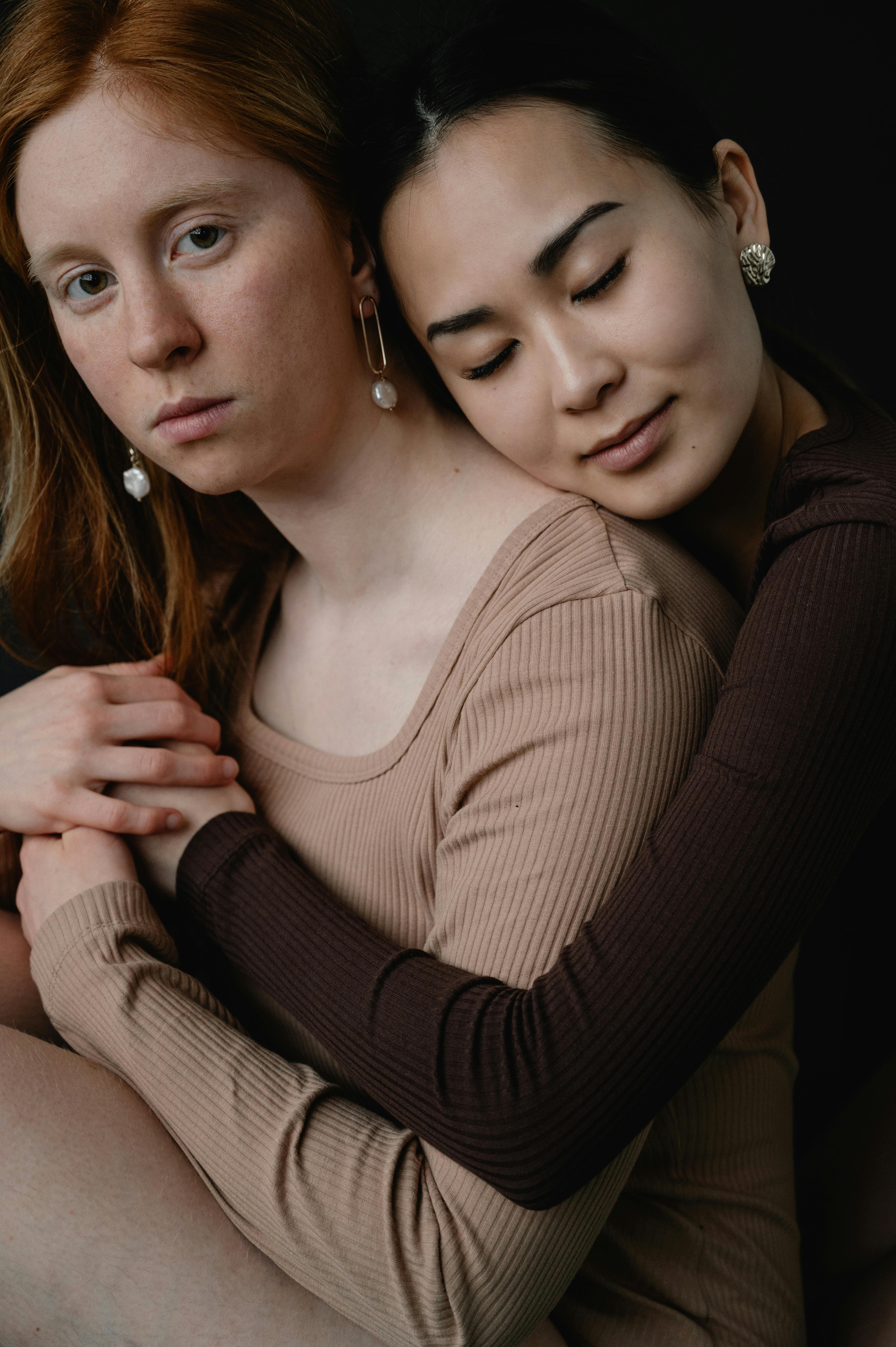 Two Women Embracing Each other · Free Stock Photo