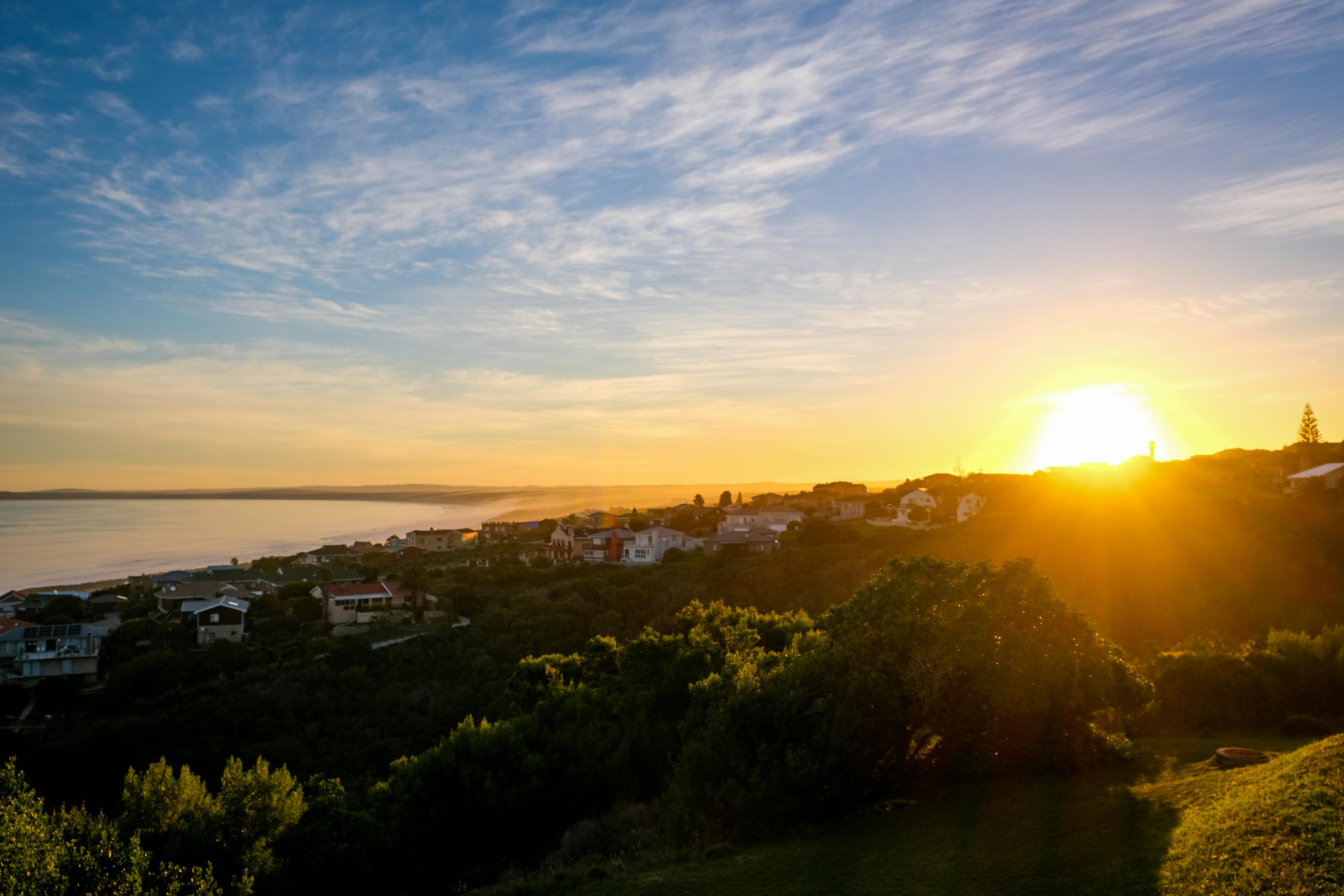 Ocean View During Sunset · Free Stock Photo