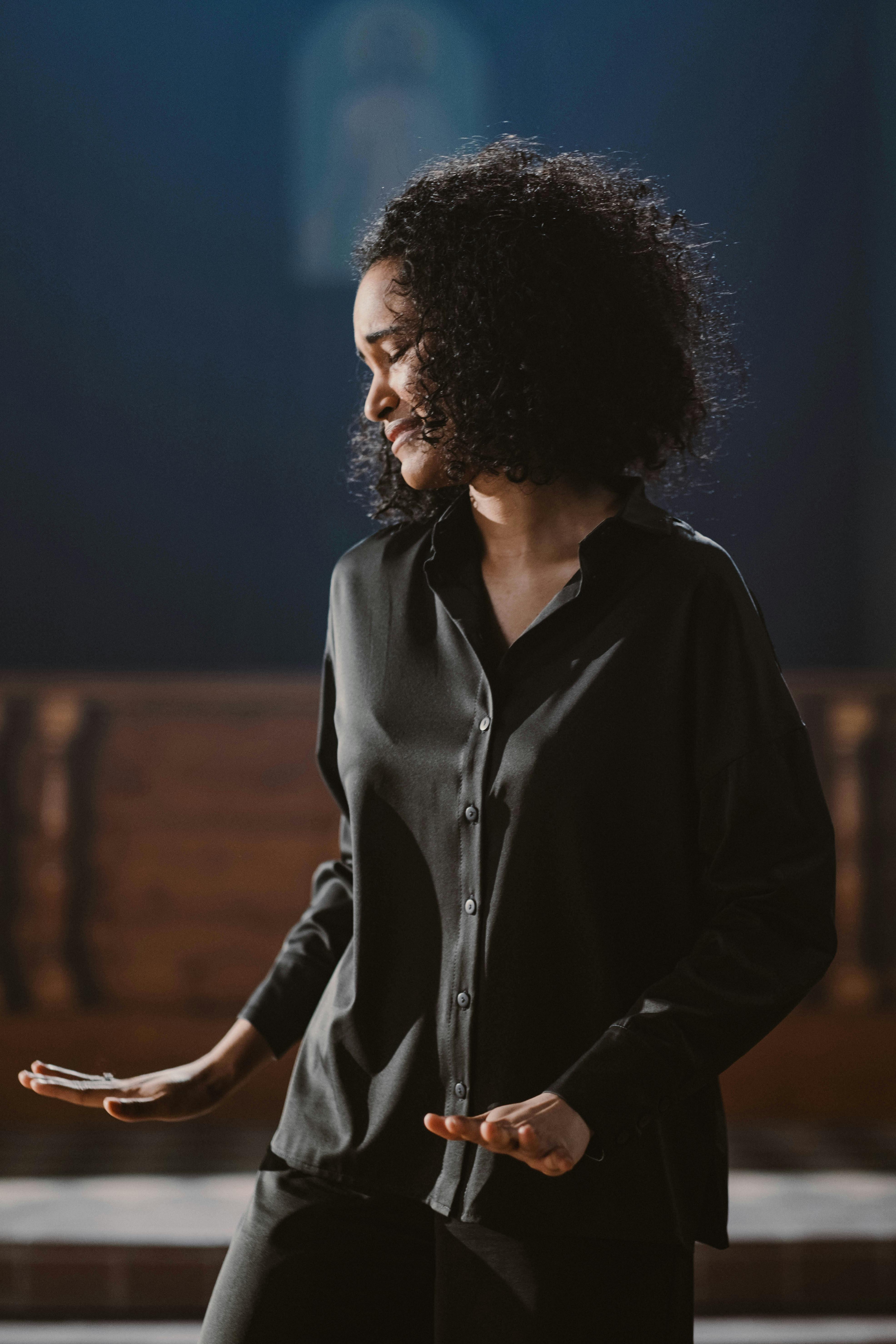 Man Singing in Church · Free Stock Photo