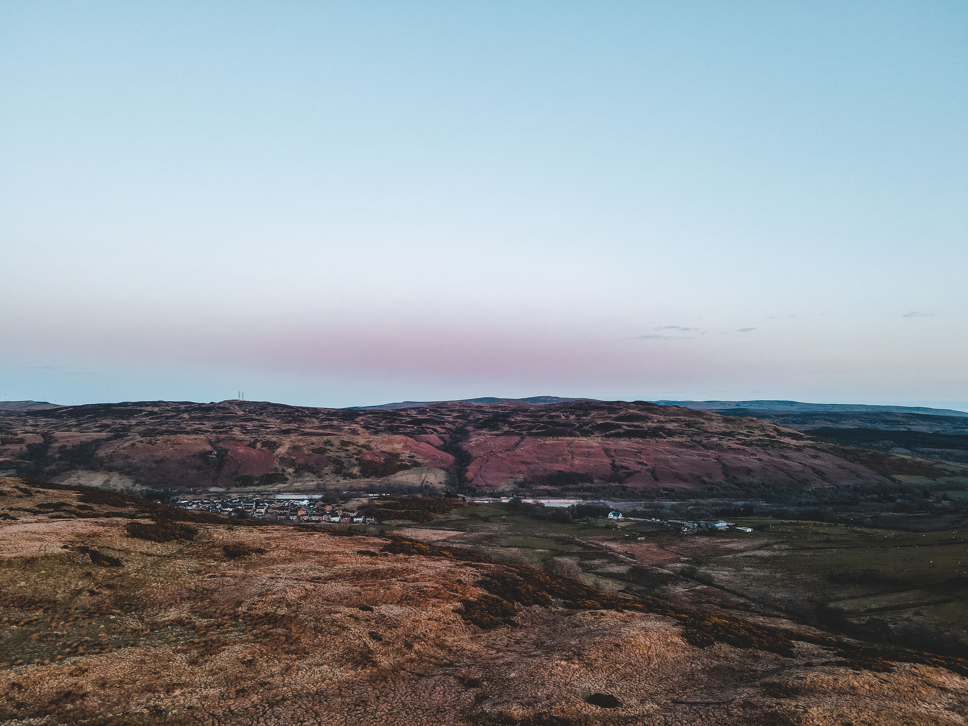 Clear Sky over Plains · Free Stock Photo