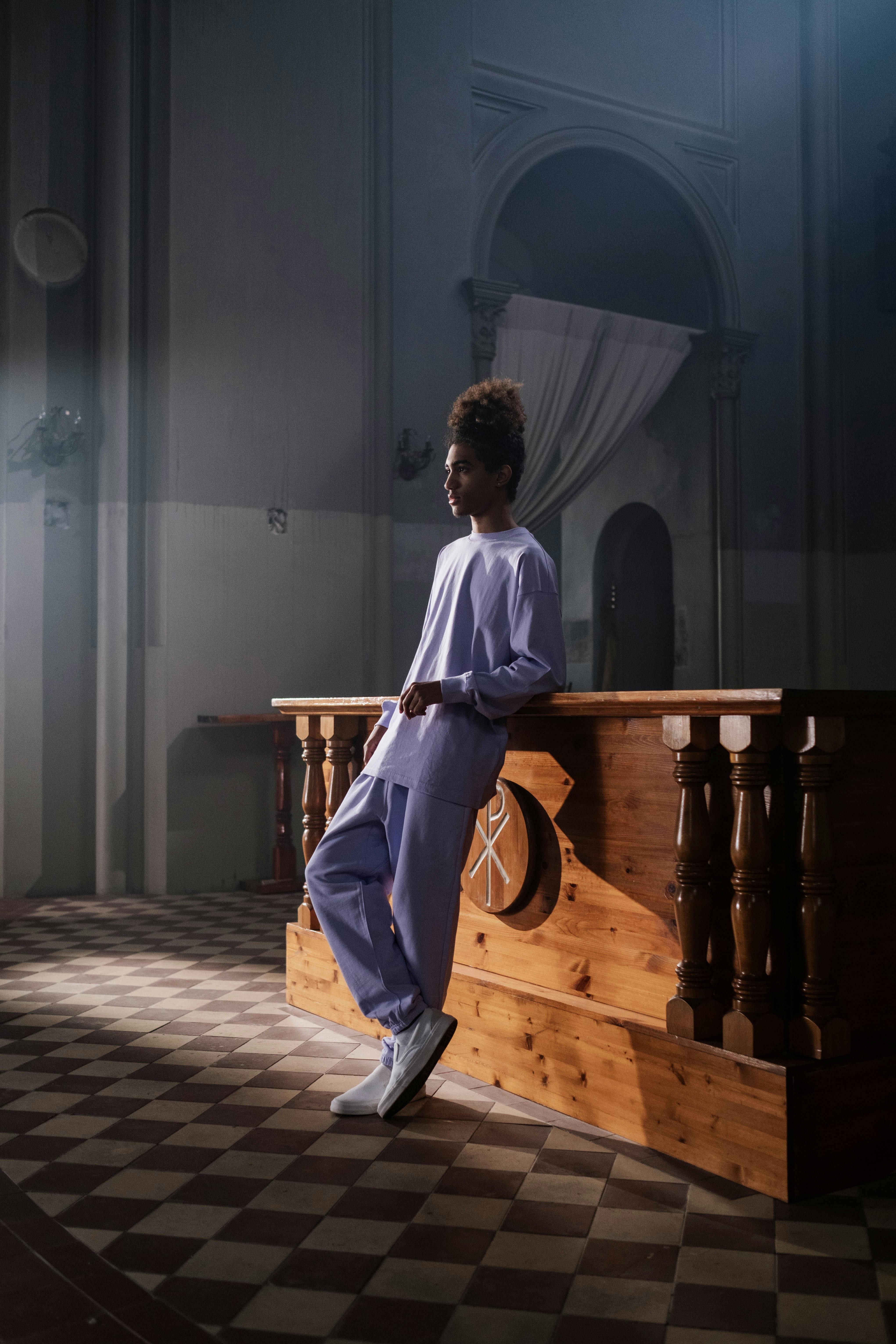 Man Standing in front of the Altar · Free Stock Photo