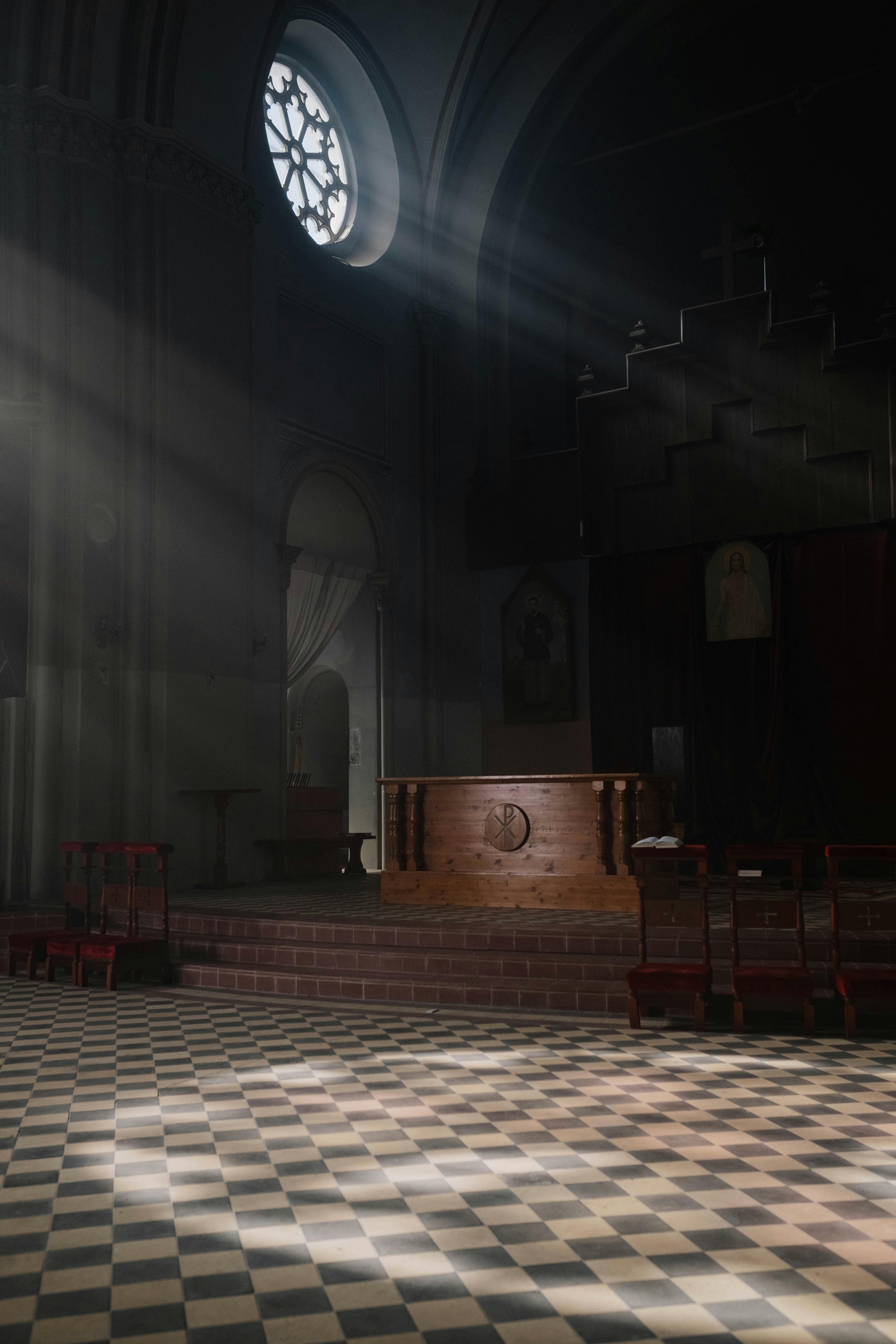 Sun Rays Through Church Windows · Free Stock Photo