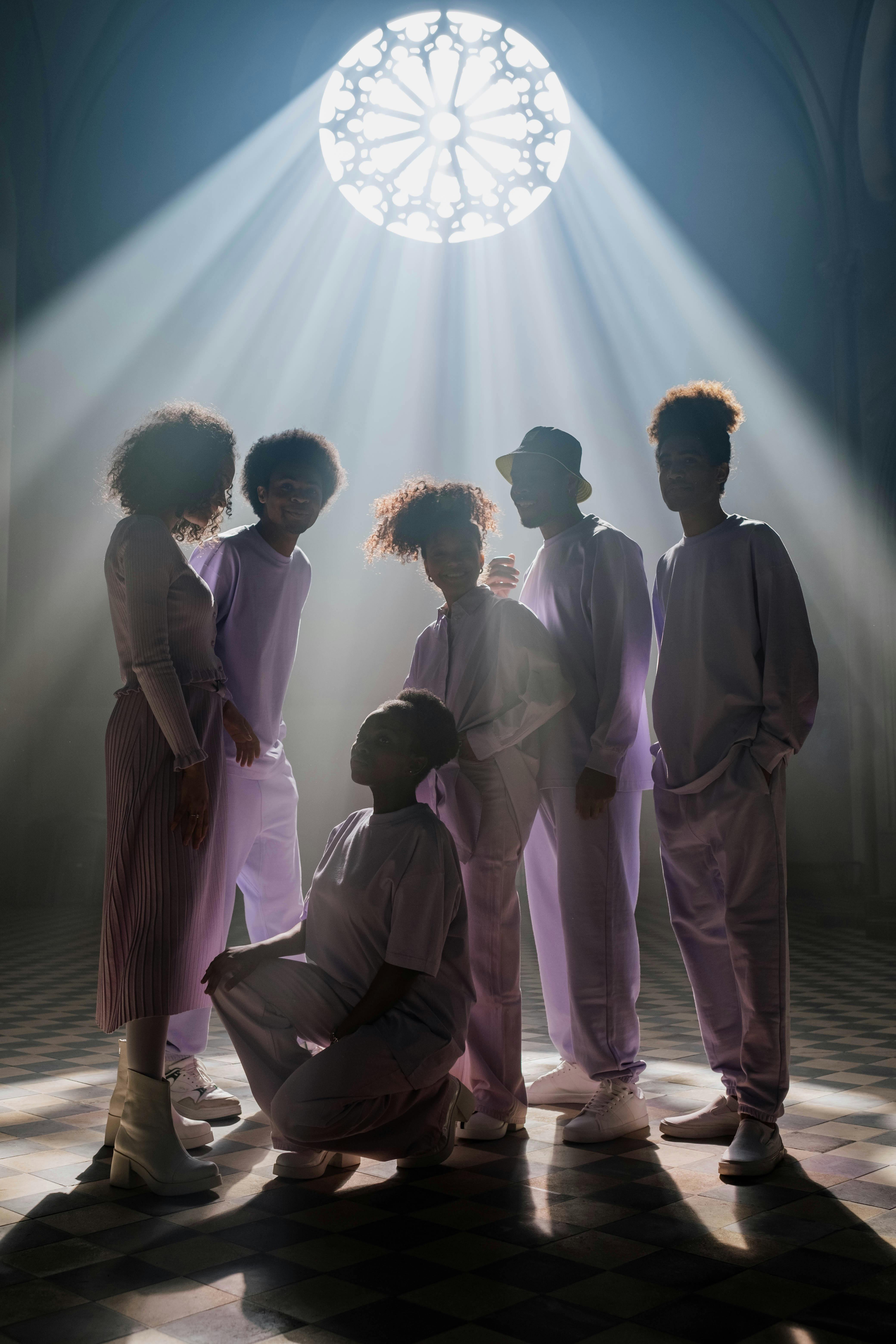 Choir Taking a Group Photo · Free Stock Photo