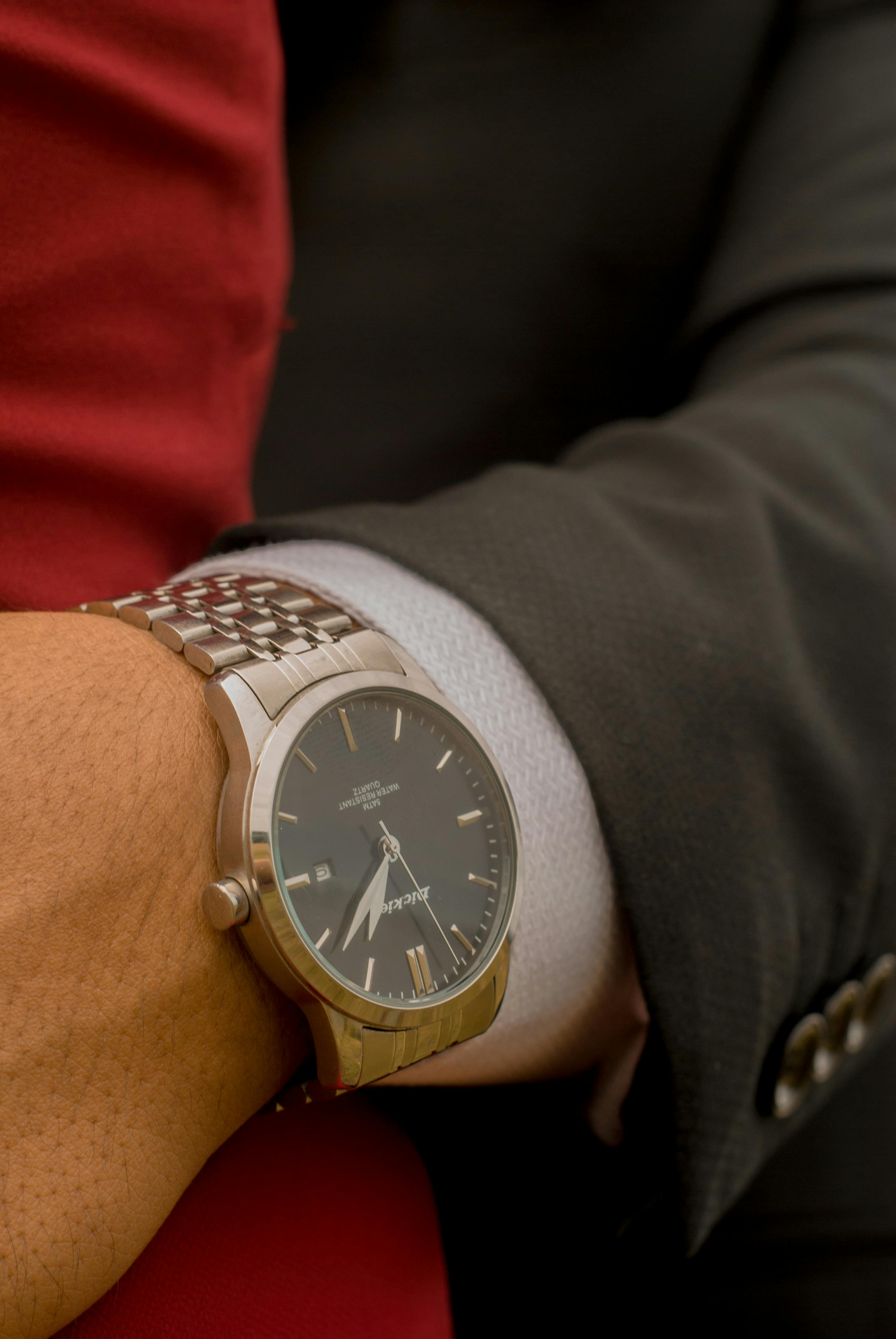 Man Showing Wristwatch · Free Stock Photo