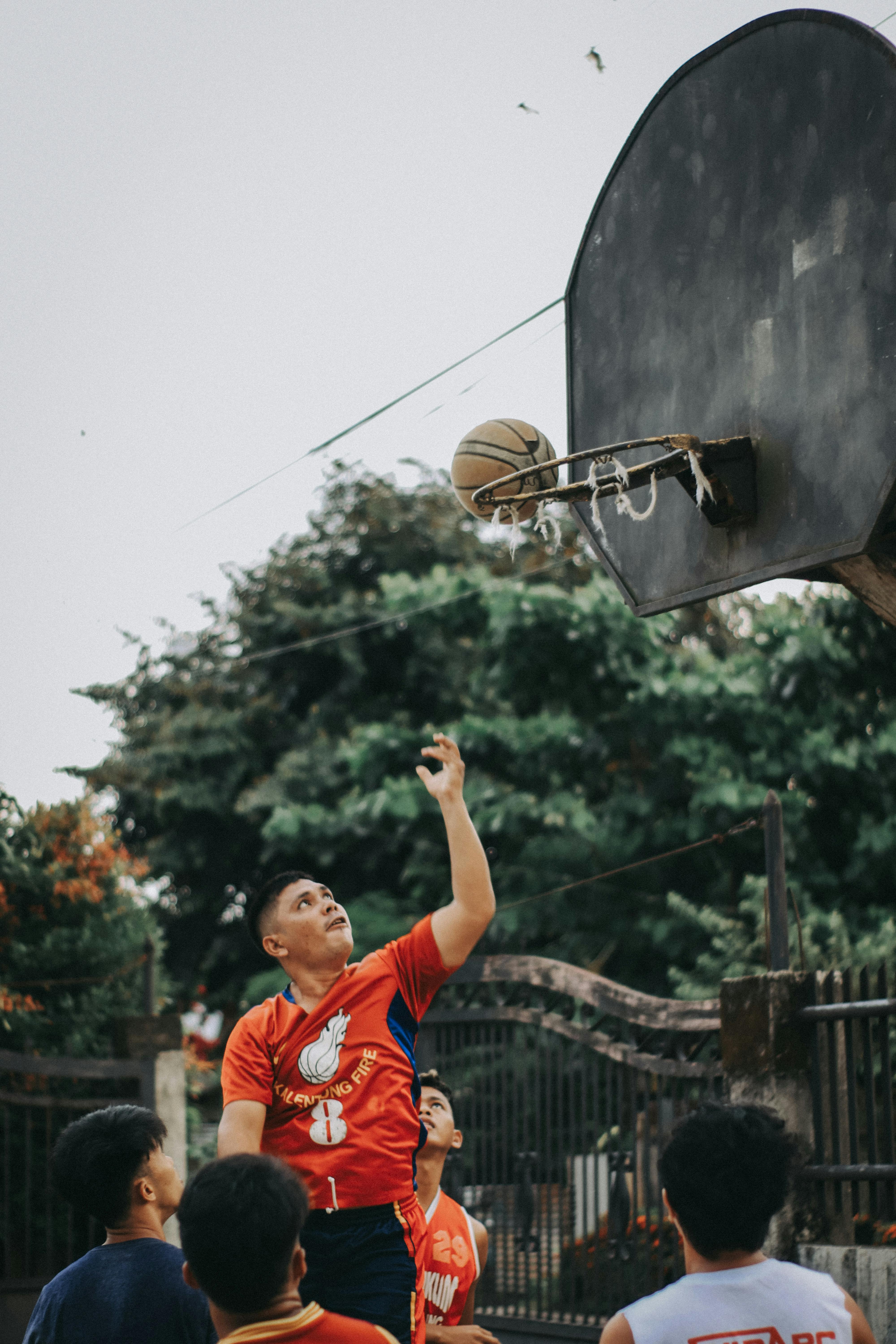 Man Doing Jump Shot · Free Stock Photo