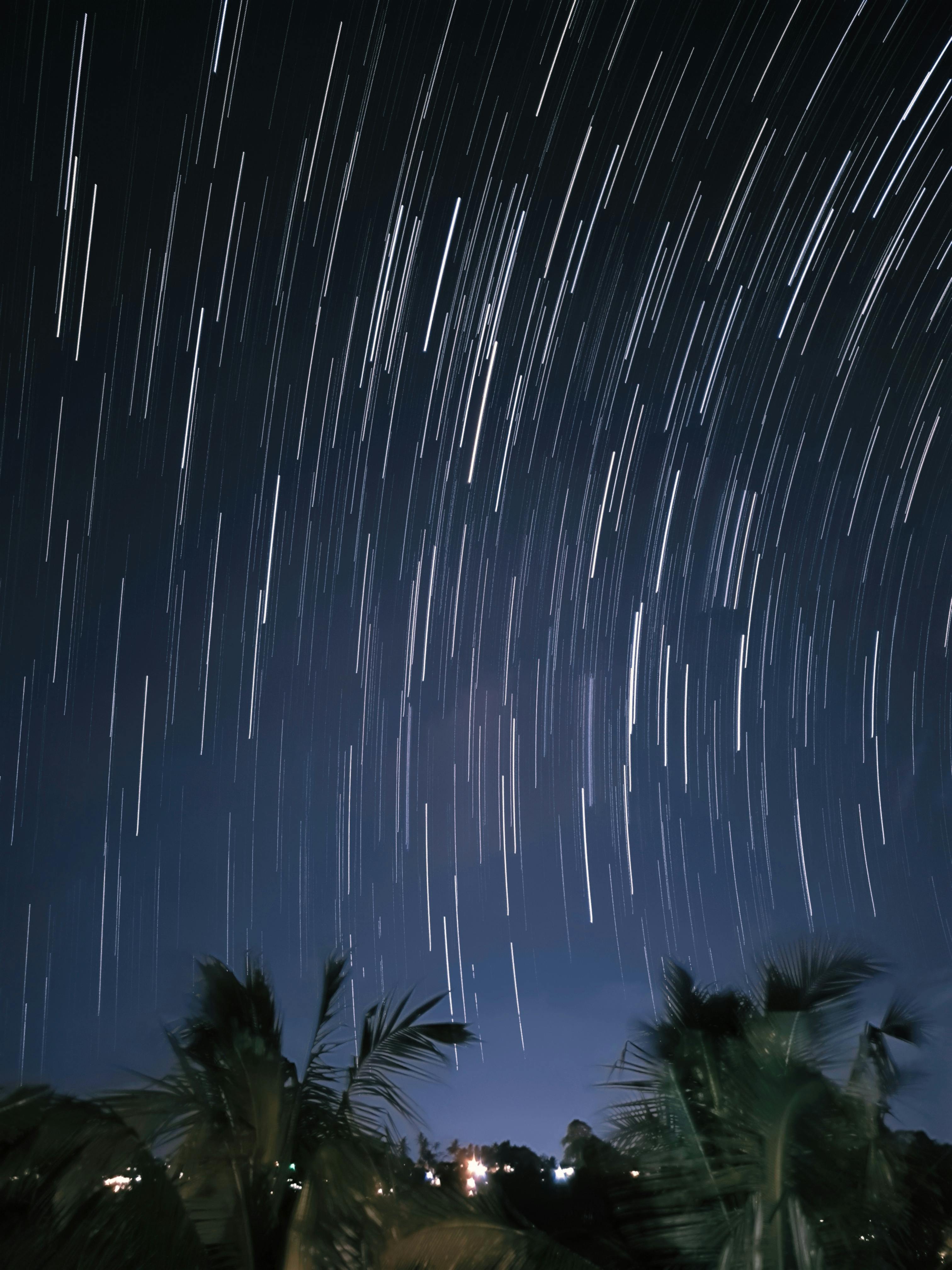 Time Lapse Photography of Stars · Free Stock Photo