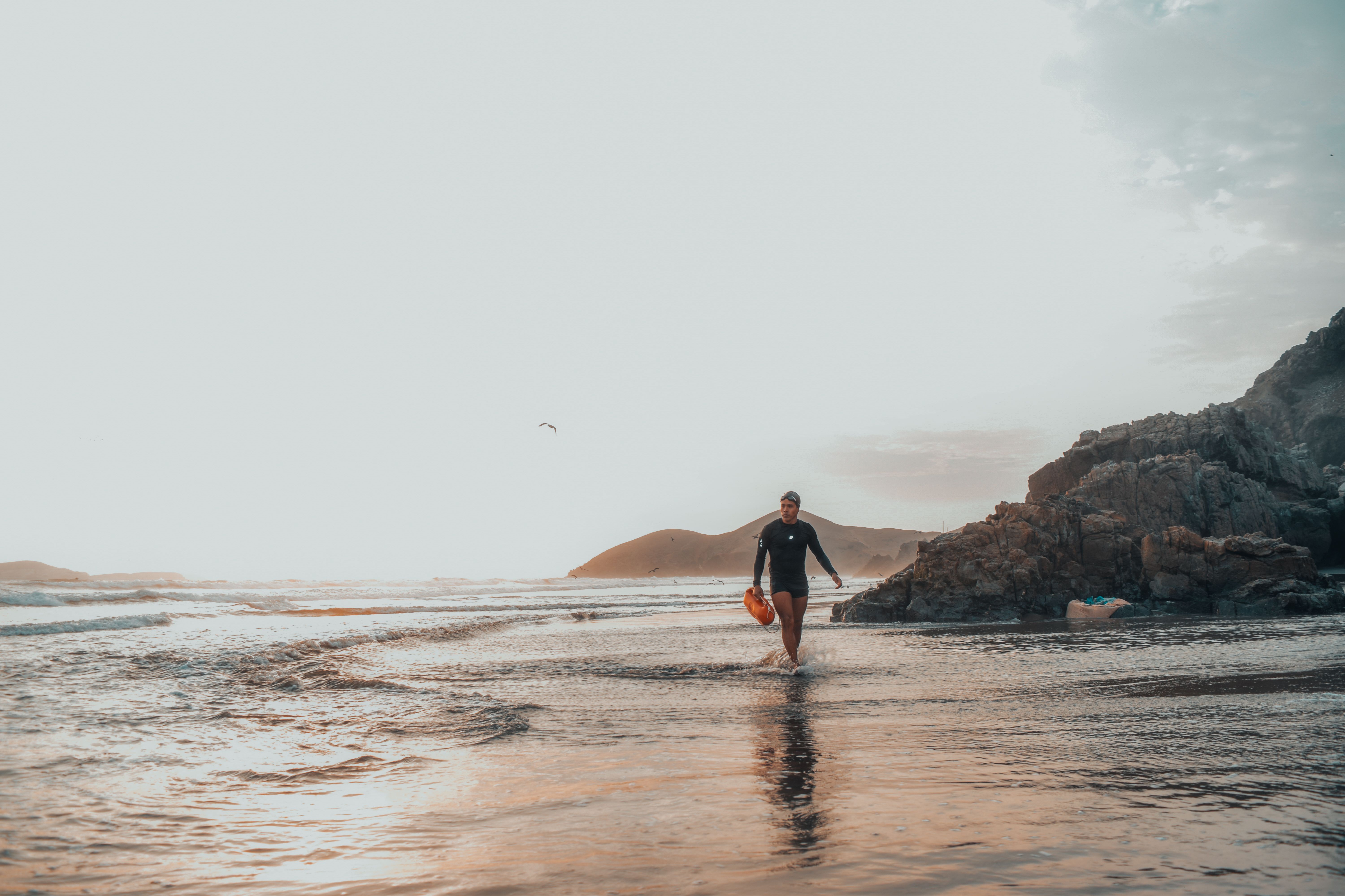 Person on Beach · Free Stock Photo