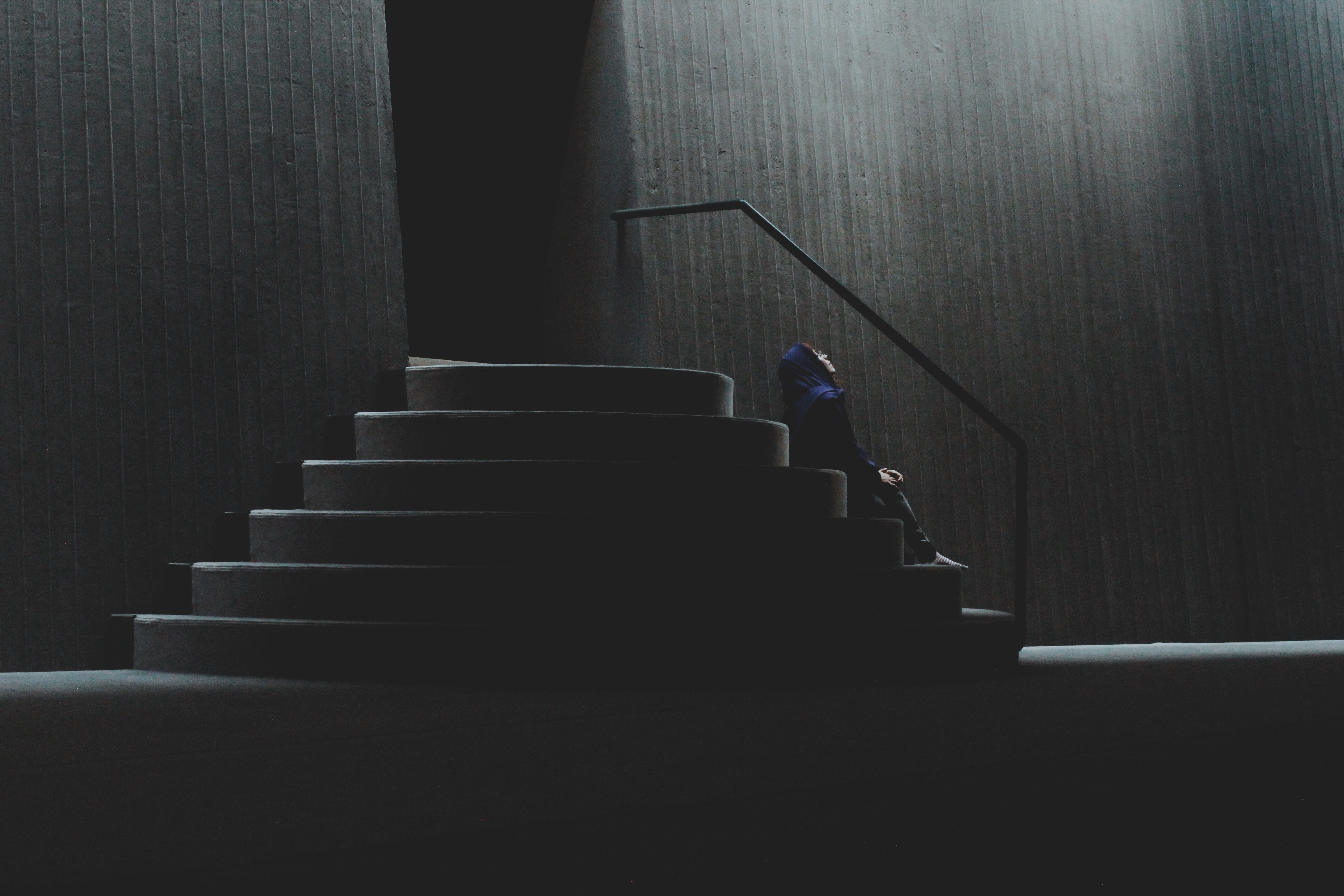Stair Handrail Front View Photos, Download The BEST Free Stair Handrail ...