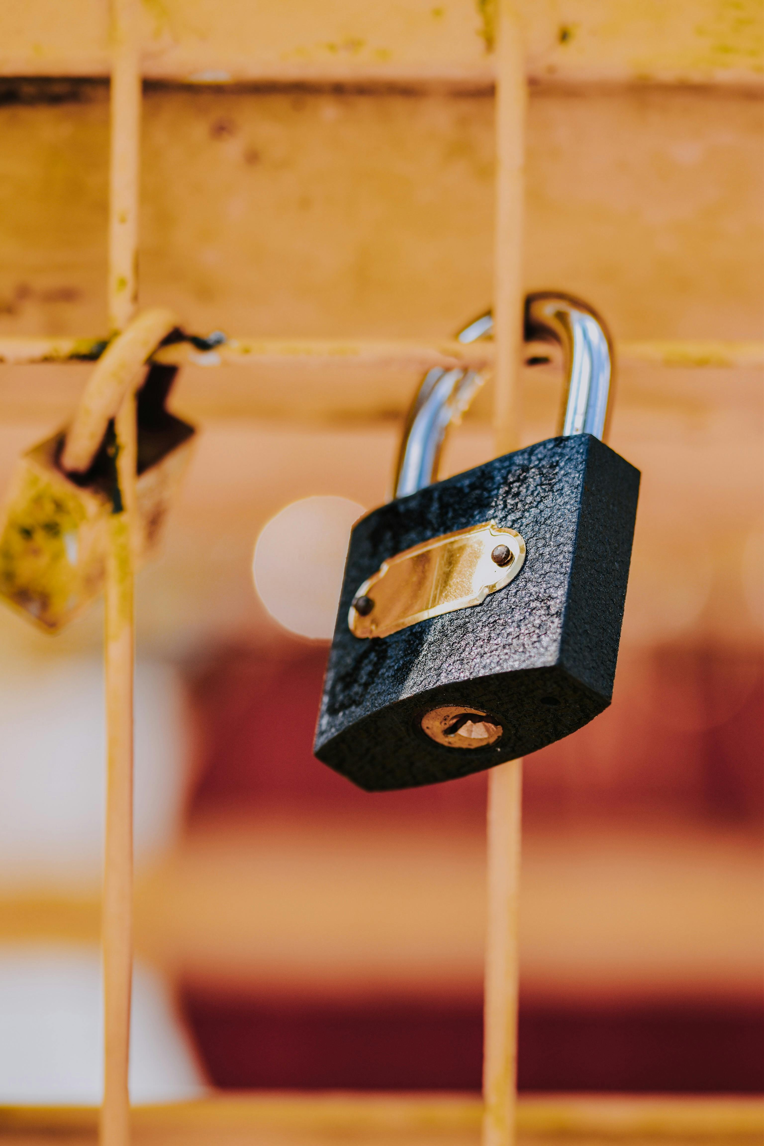 Black Metal Padlock · Free Stock Photo
