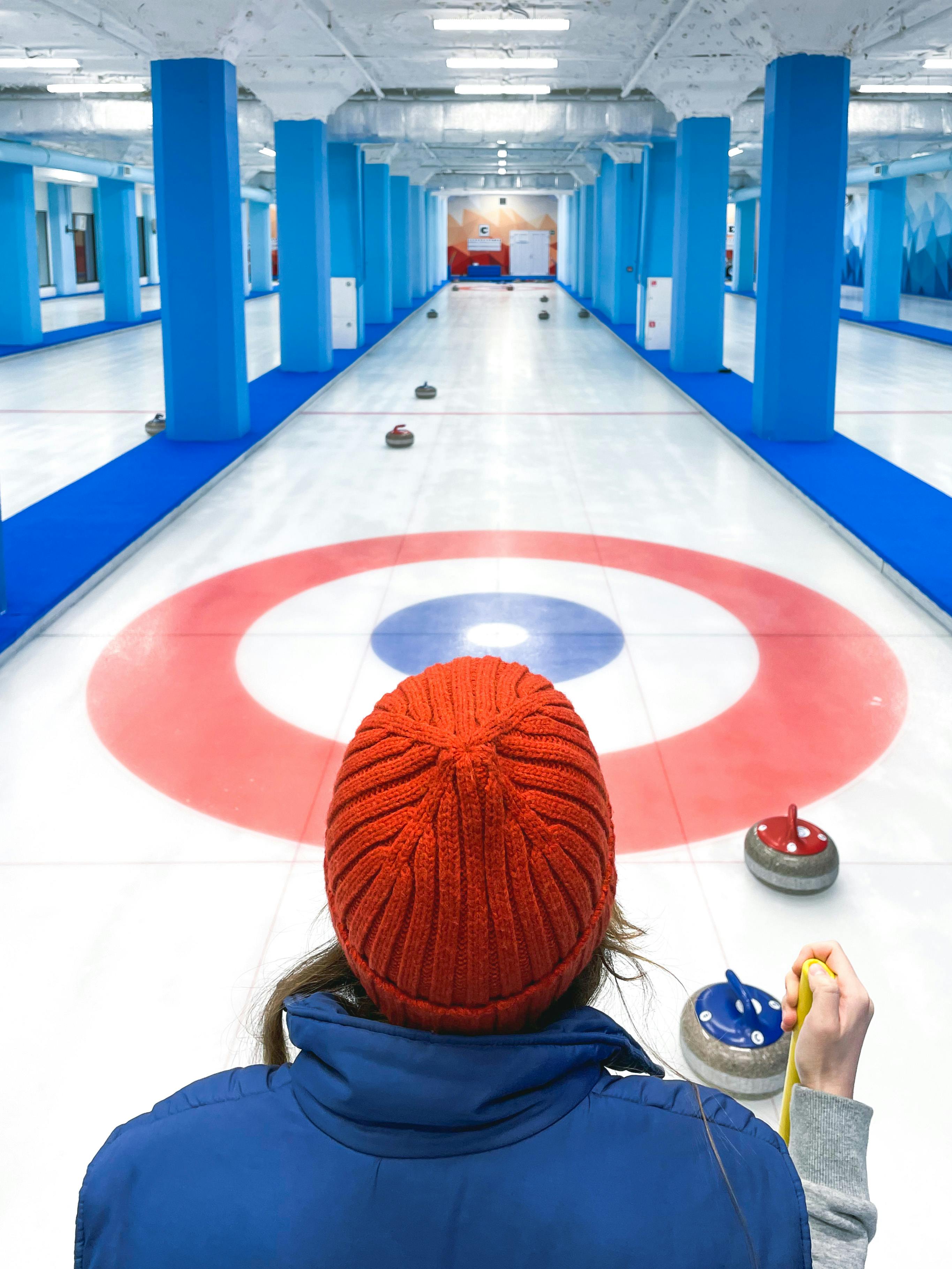 Woman Playing Curling · Free Stock Photo