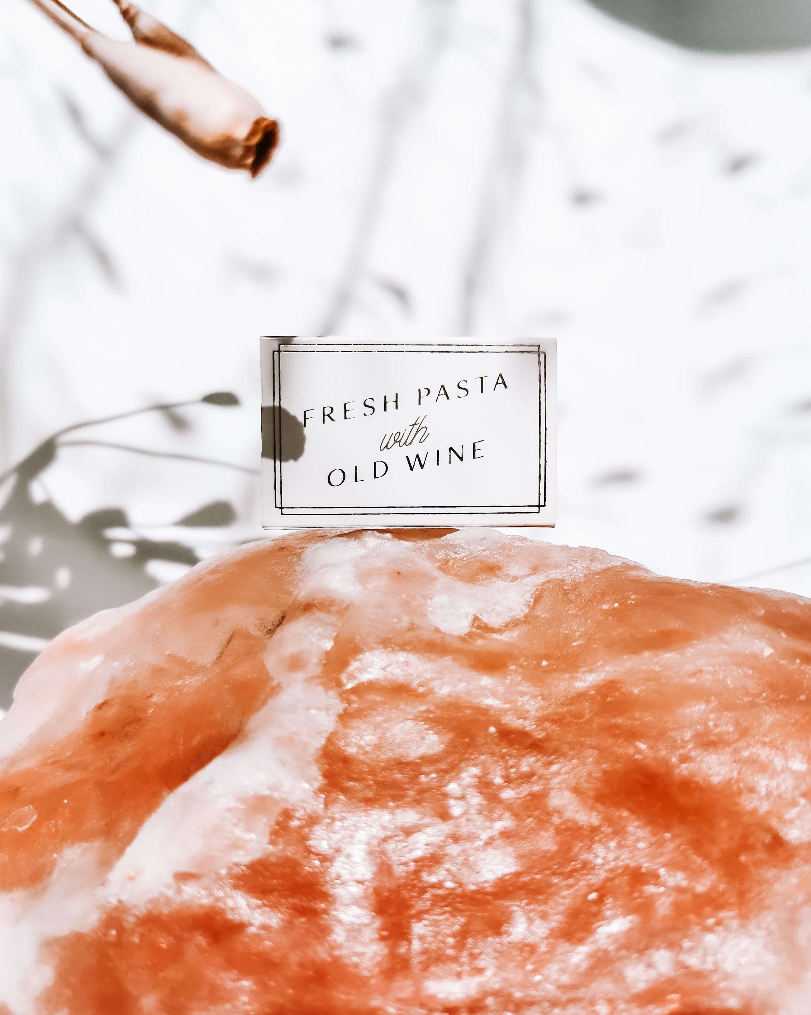 Close Up of Dish Card · Free Stock Photo