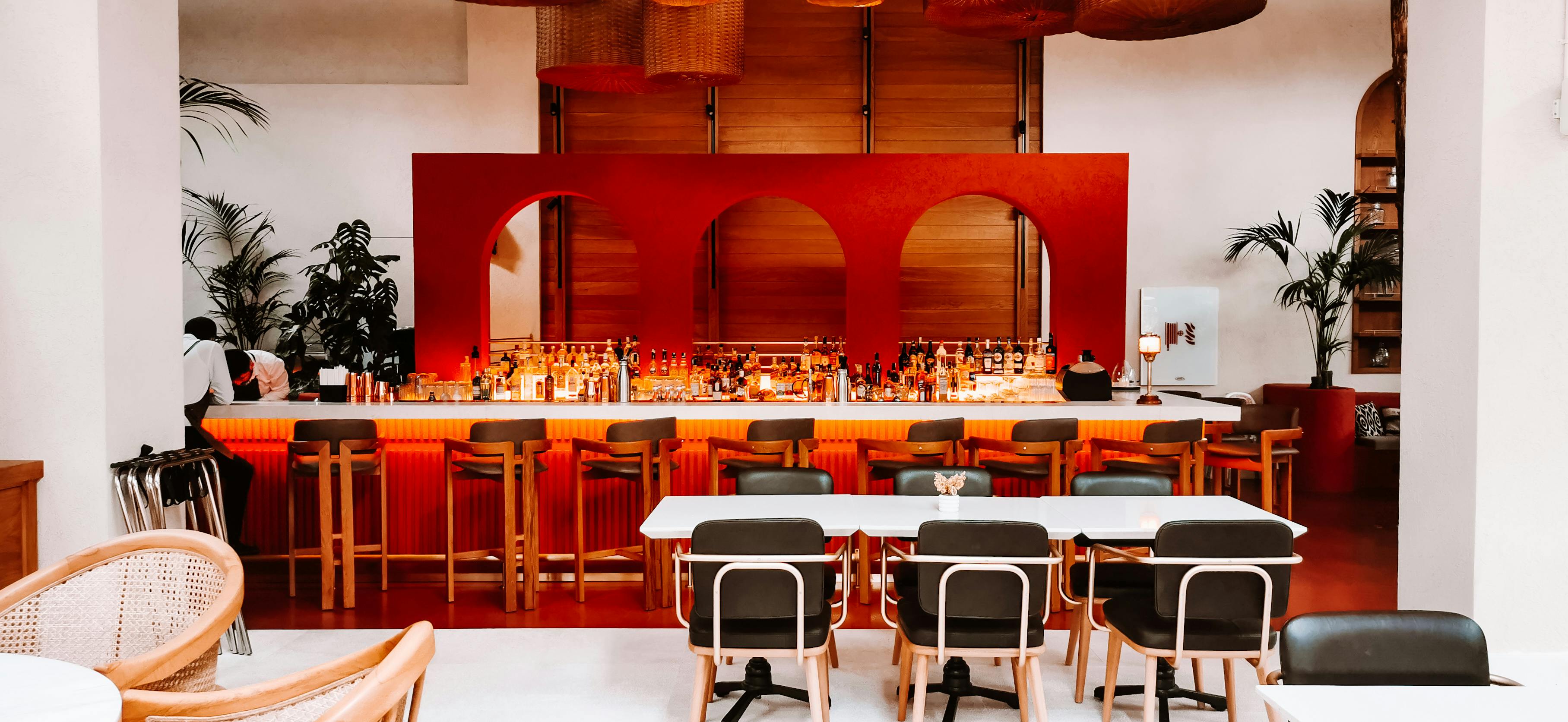 An Empty Bar Counter · Free Stock Photo