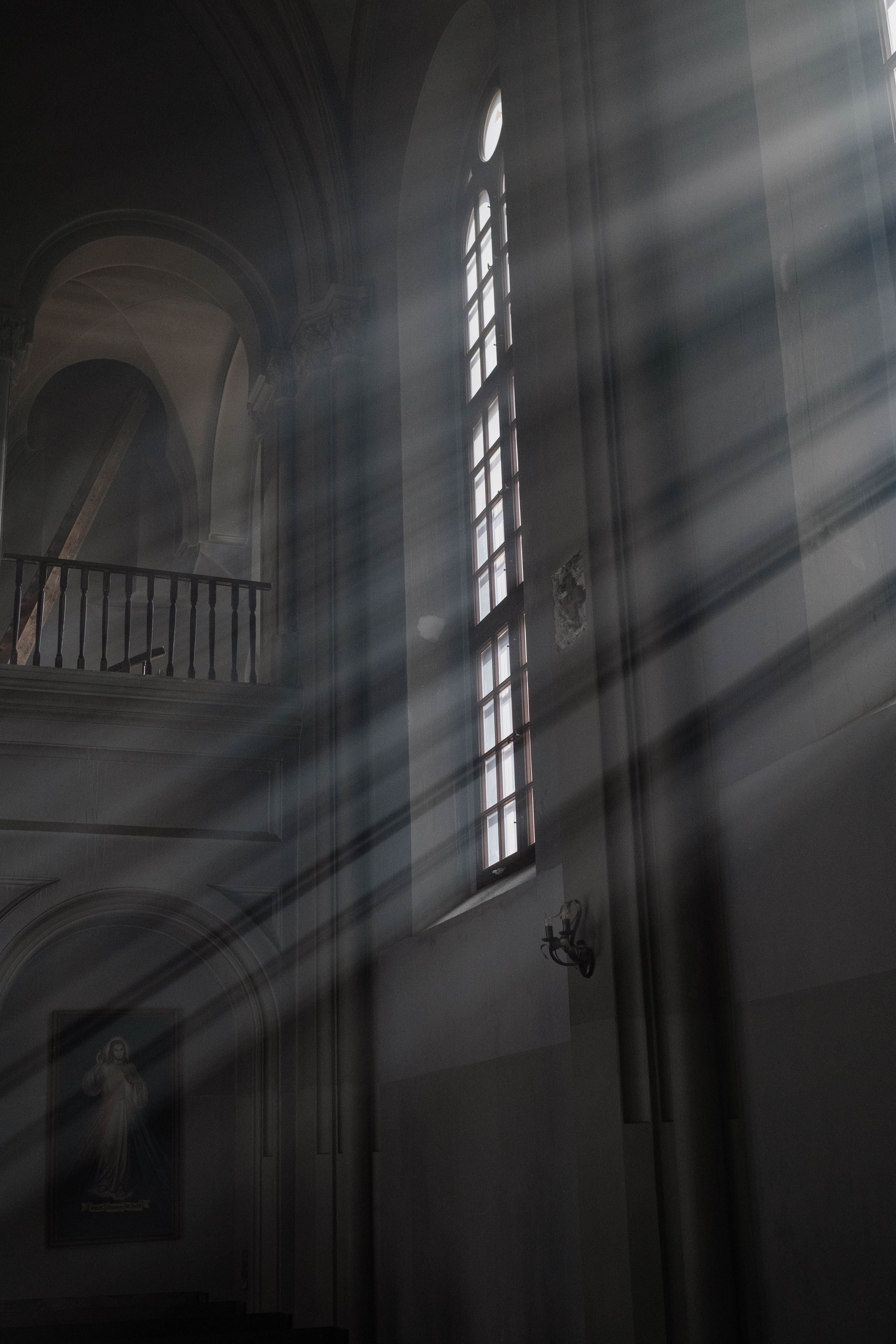 Sun Rays Through Church Windows · Free Stock Photo