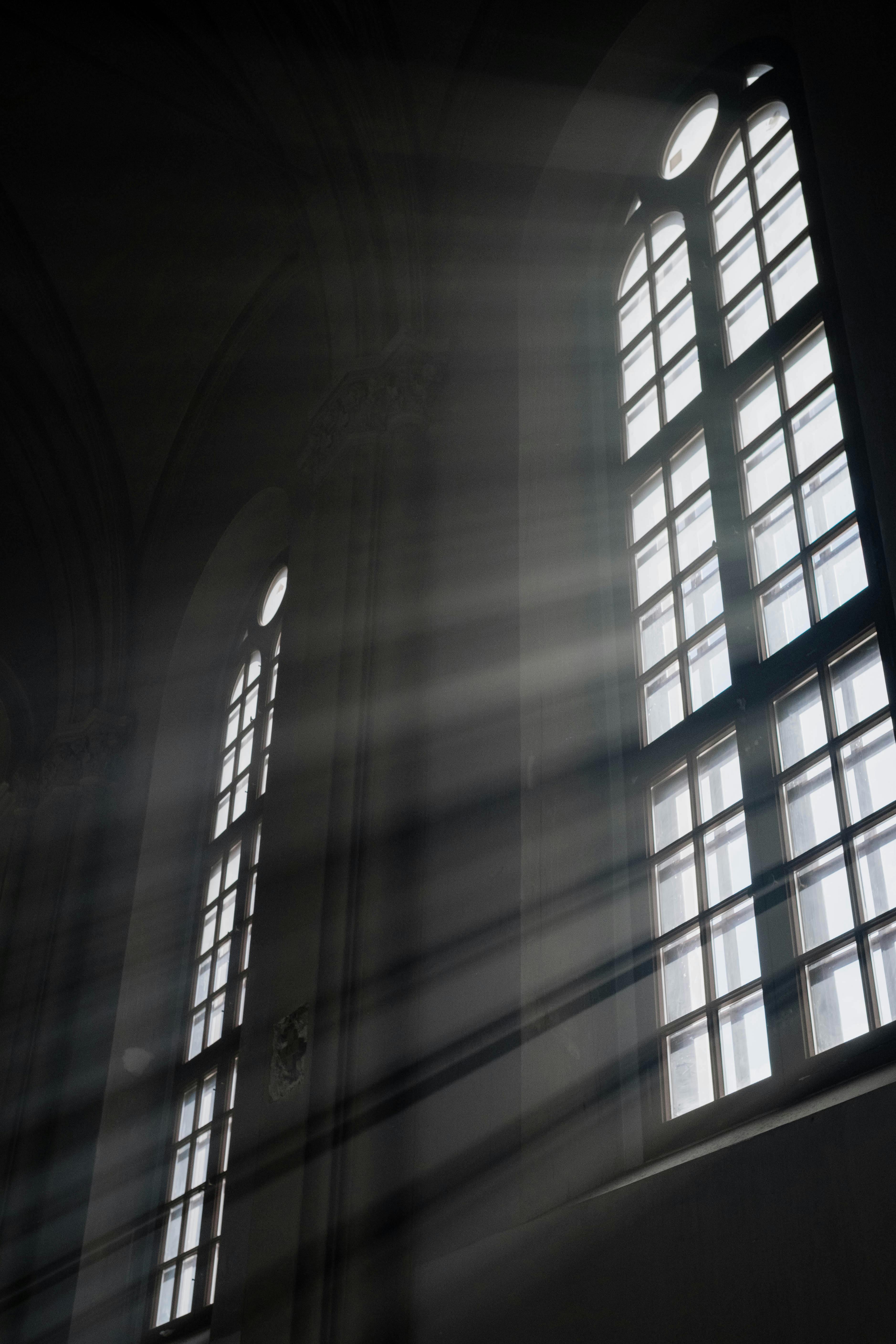 Sun Rays Through Church Windows · Free Stock Photo