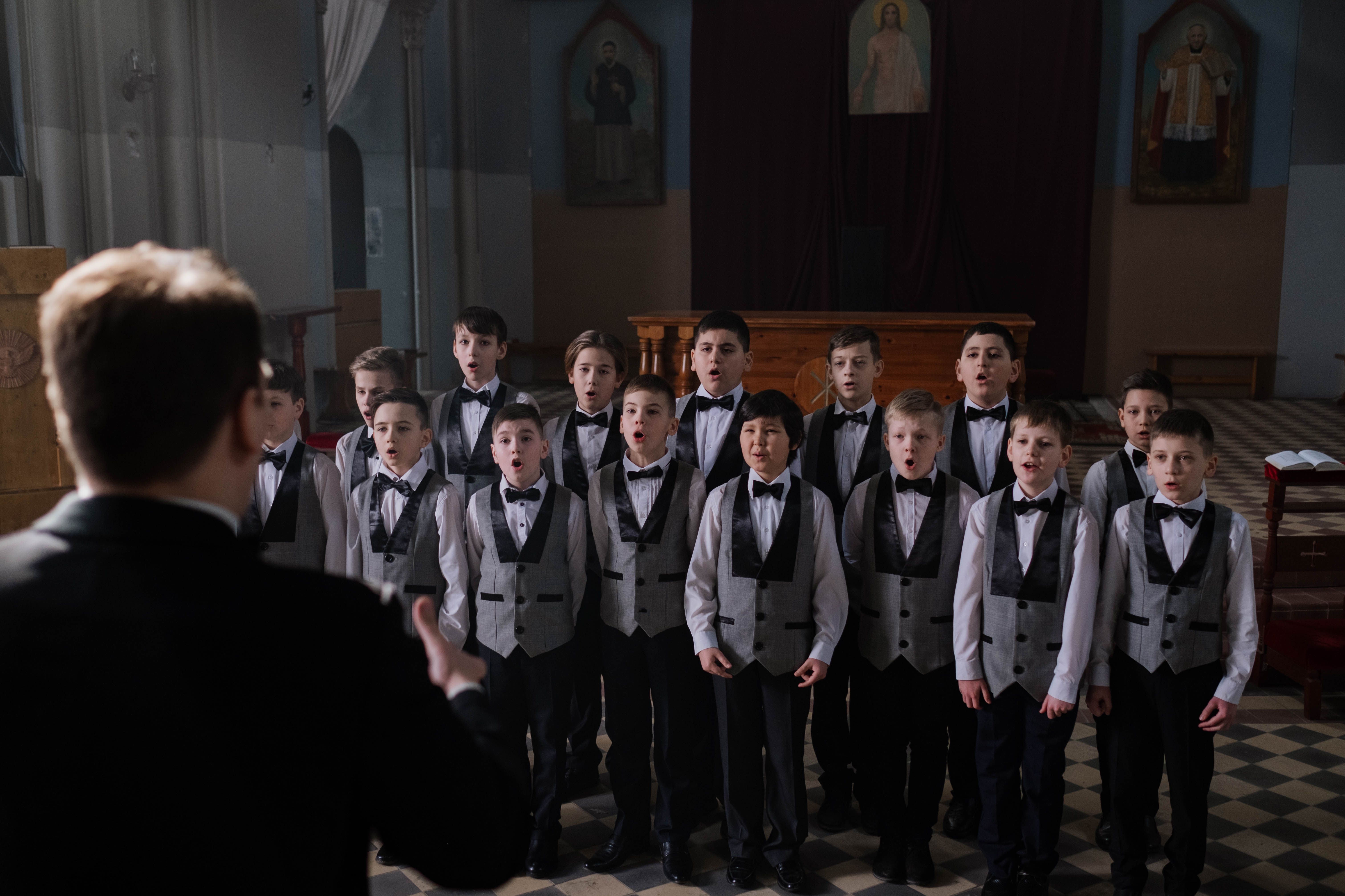 Kids Going To Church Photos, Download Free Kids Going To Church Stock ...