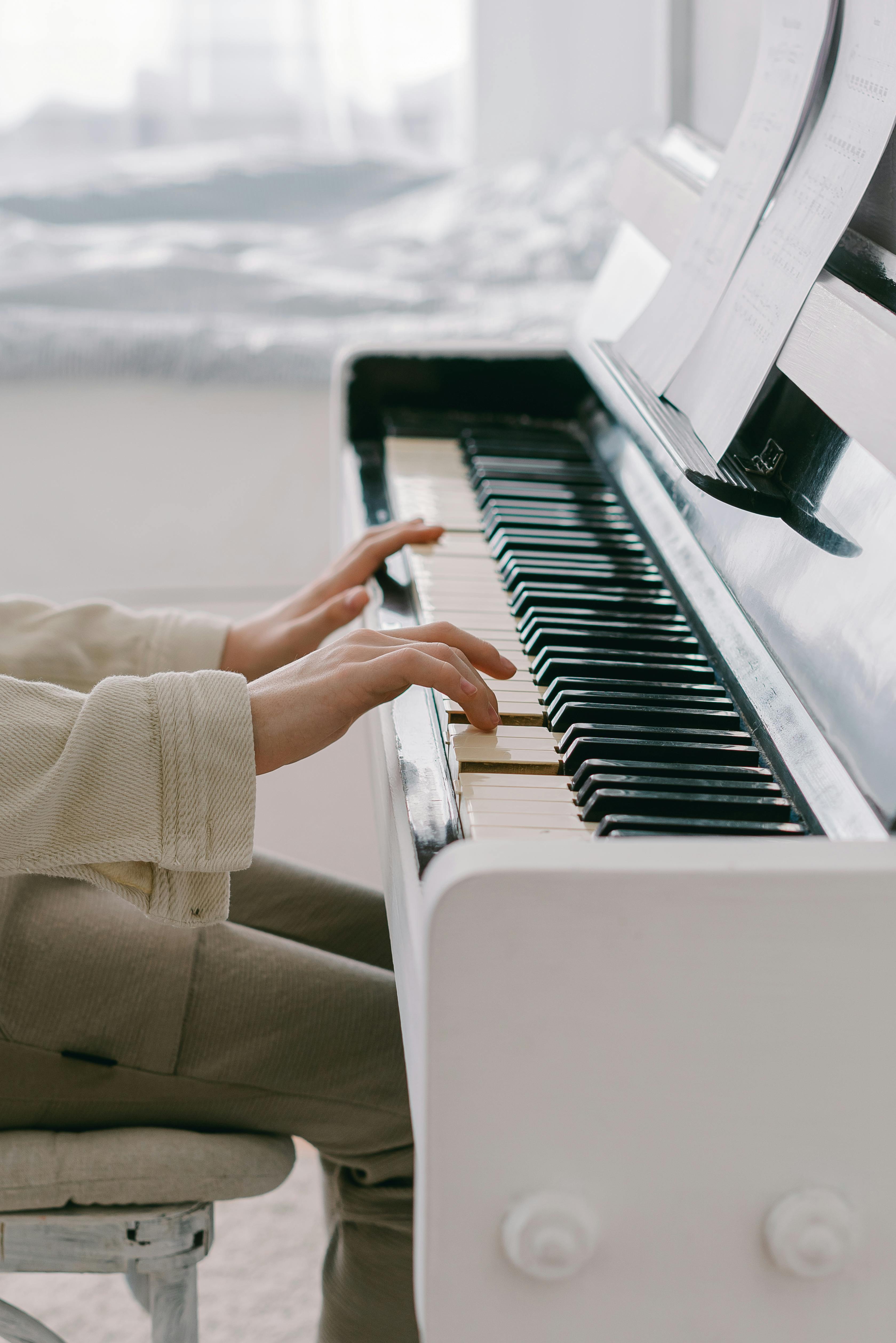 A Person Playing the Piano · Free Stock Photo