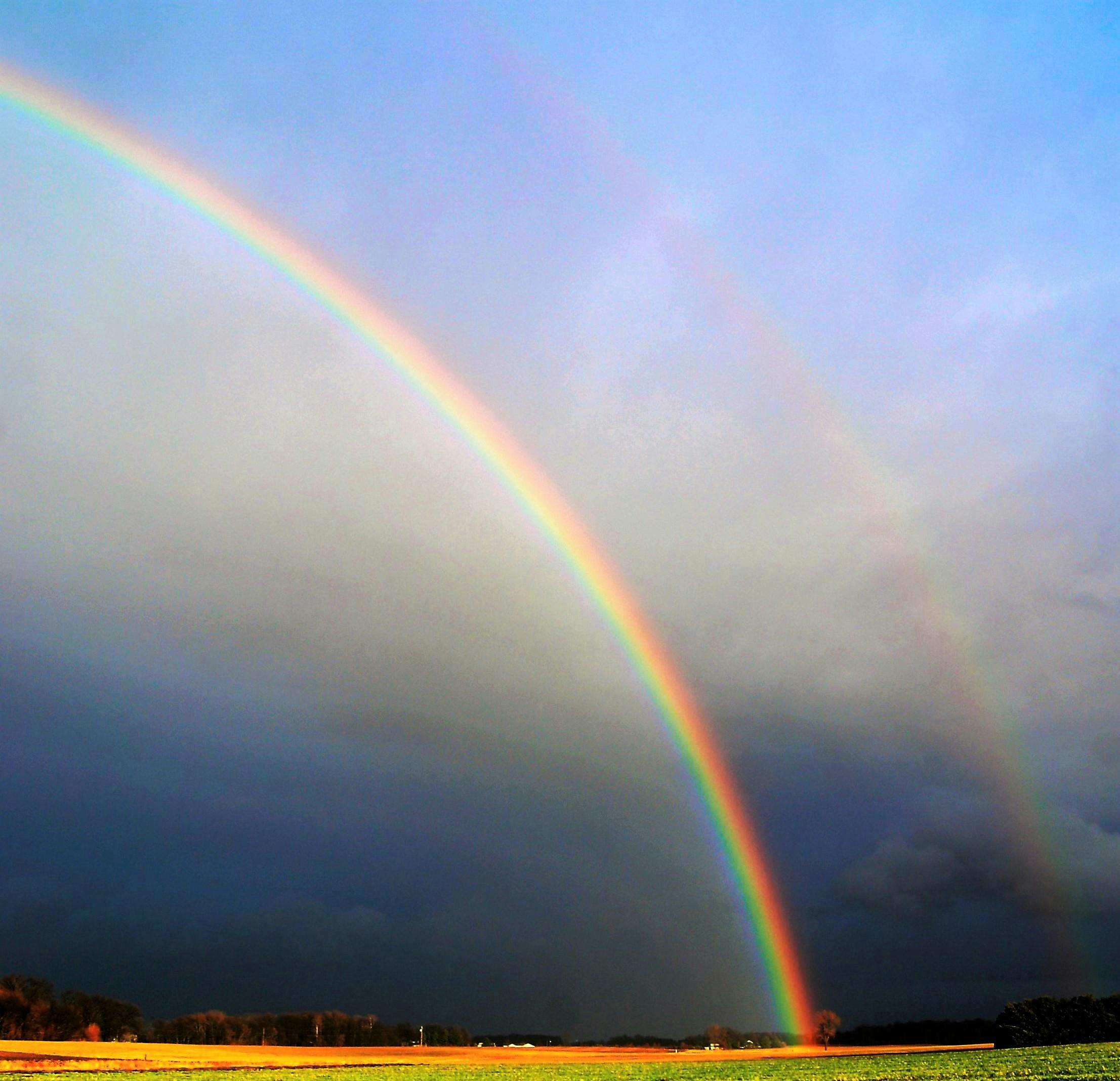 Foto de stock gratuita sobre al aire libre, arco iris, arcoíris