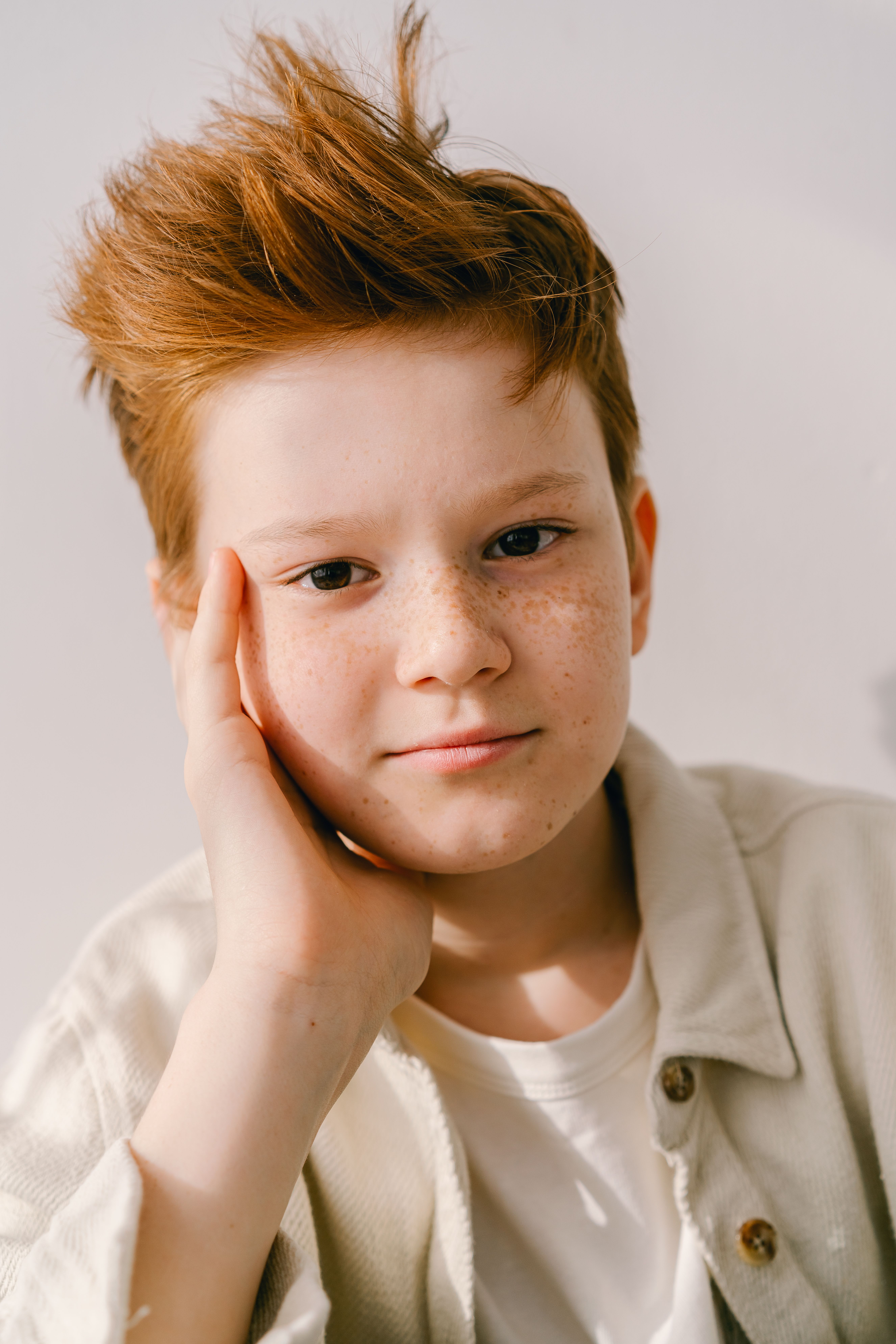 A Boy Looking at the Camera · Free Stock Photo