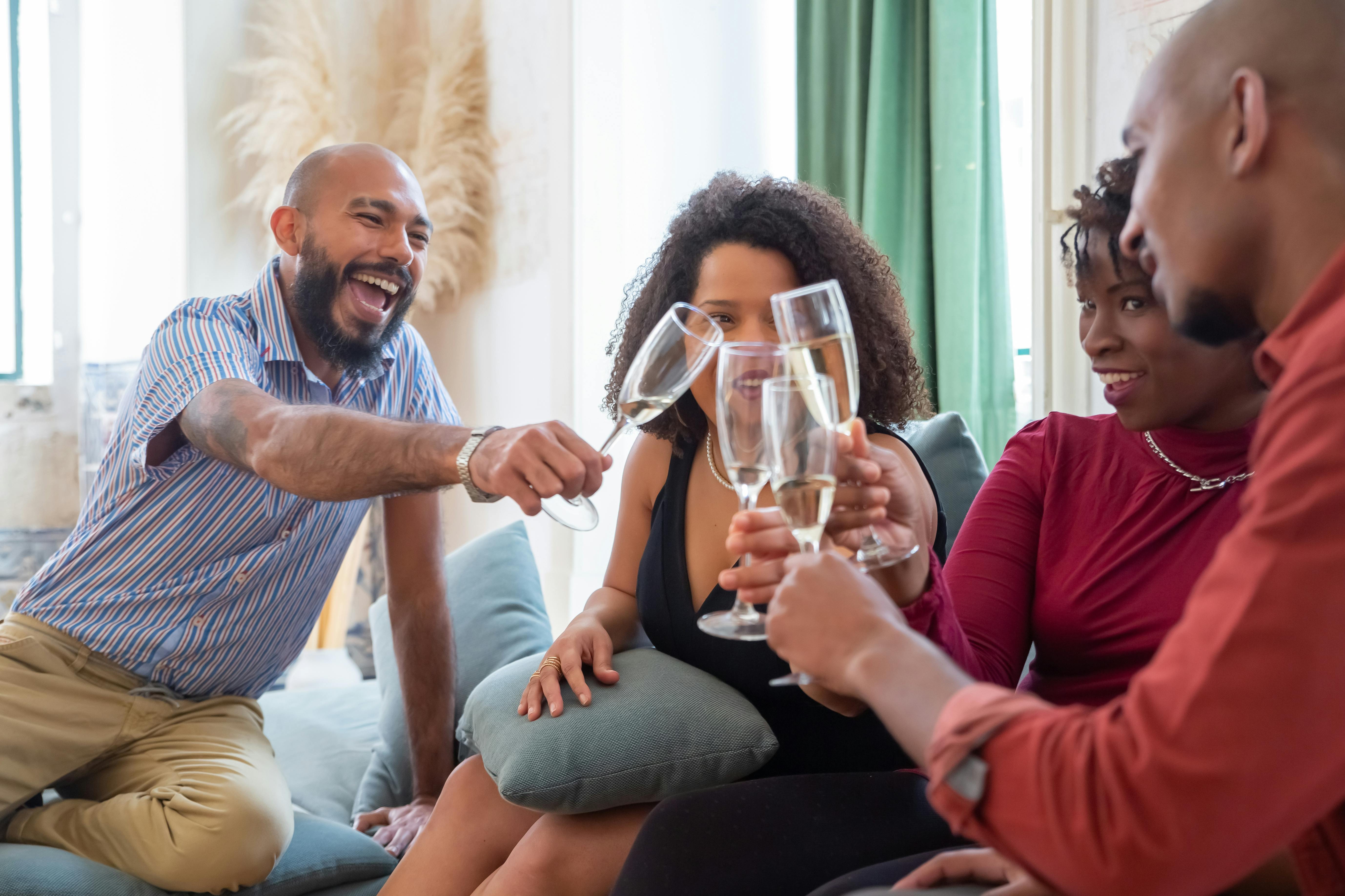 People Enjoys Drinking Wine · Free Stock Photo