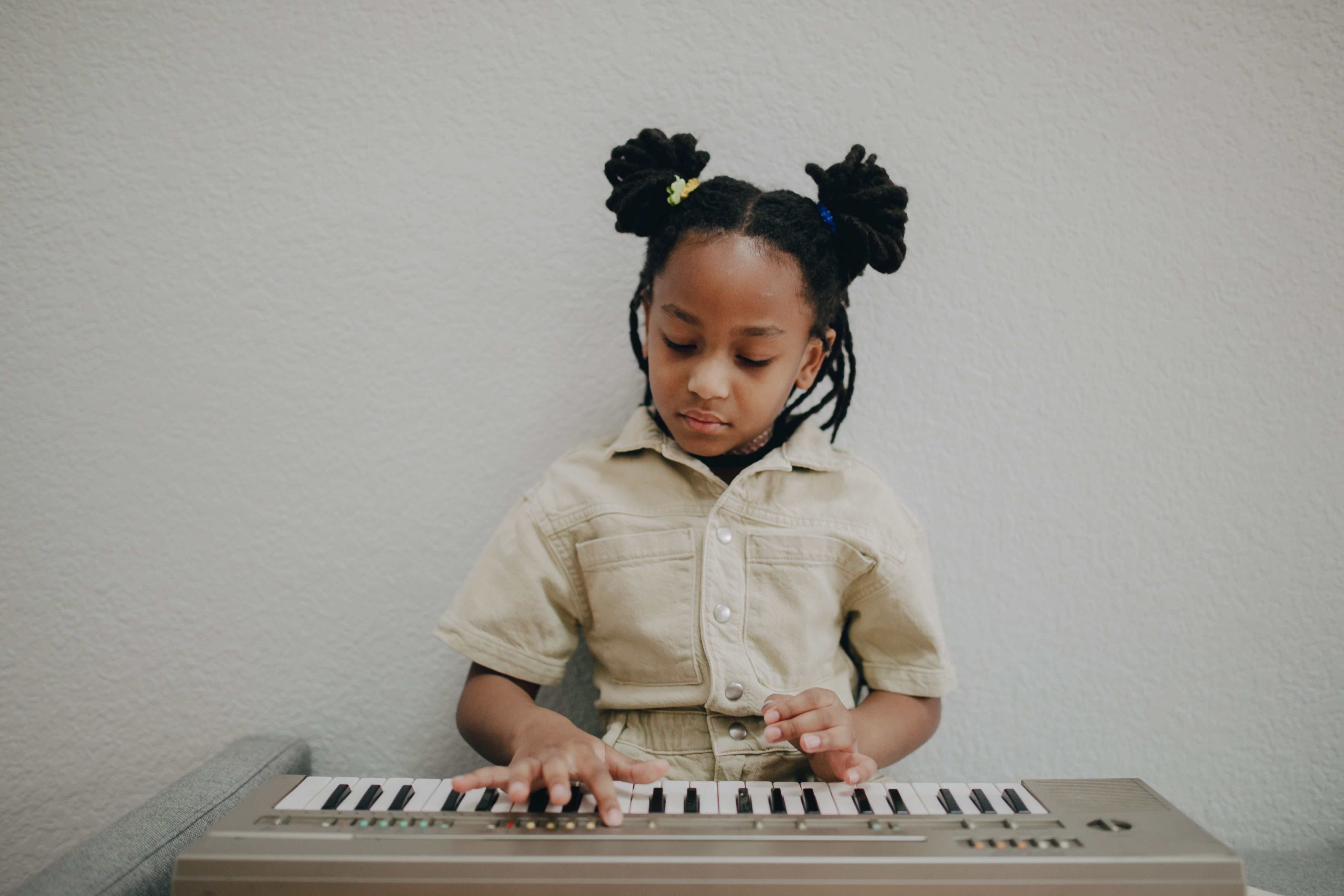 Children Playing Piano Together · Free Stock Photo